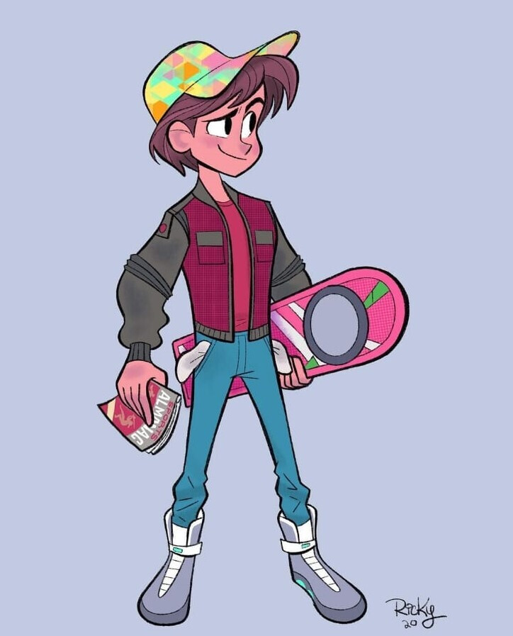 Urku Yay - Marty Mcfly Cartoon