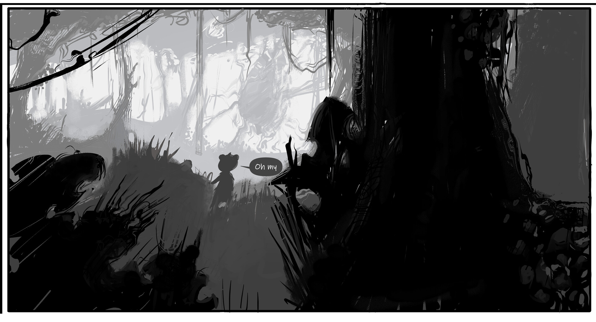 ArtStation - Teddy Concept: The Nightmare Wood