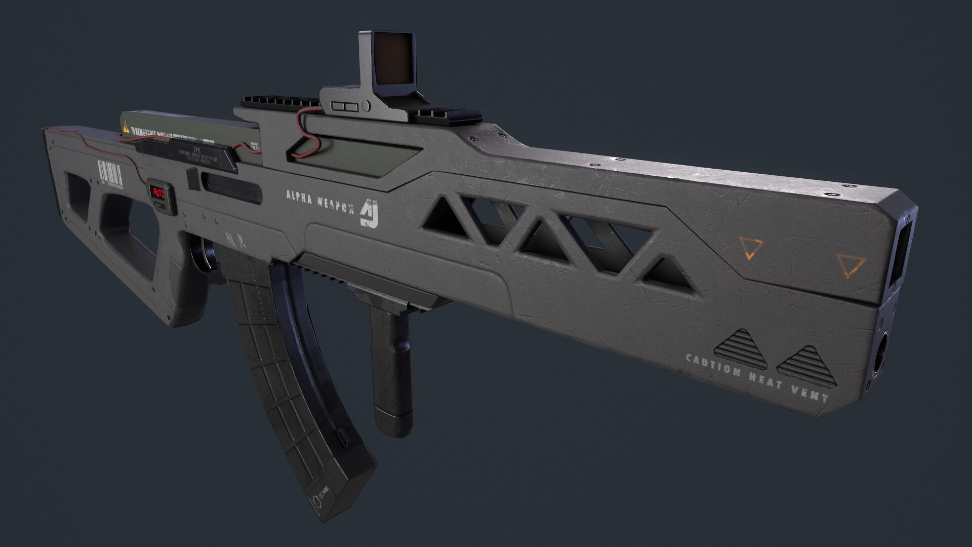 ArtStation - Alpha Weapon AK Design