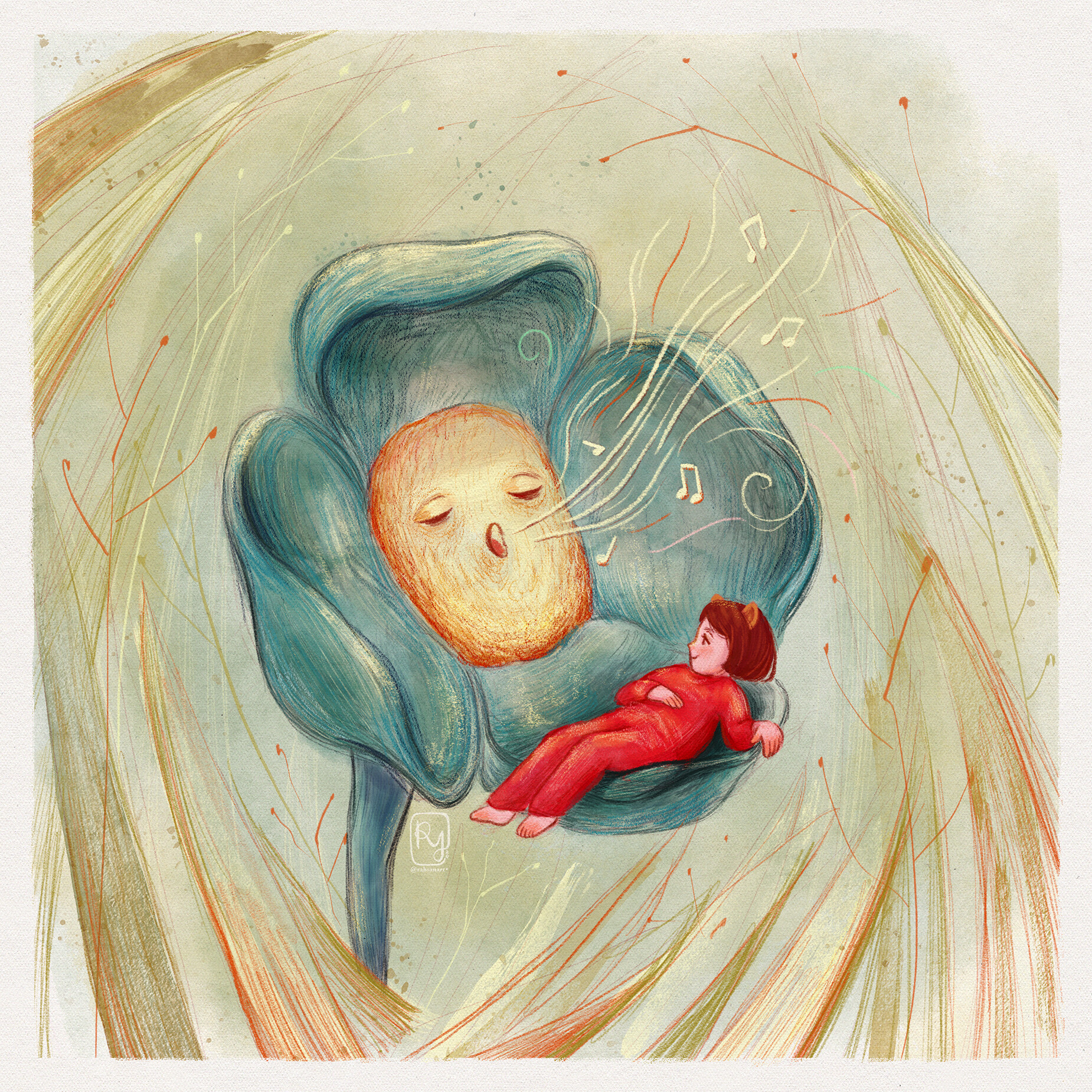 ArtStation - Dream - Children's Book Illustration