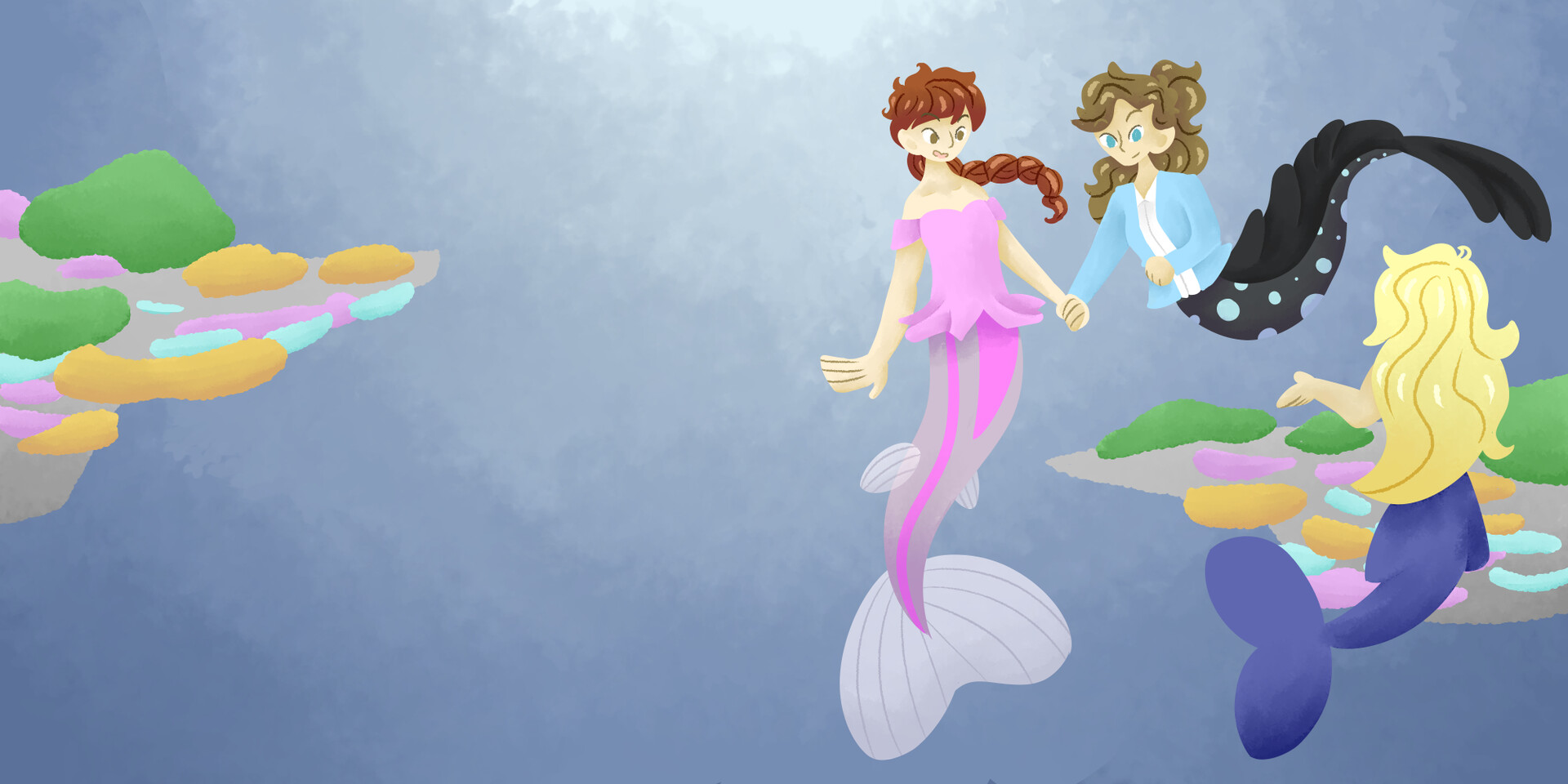 ArtStation - Mermaids Book Pages