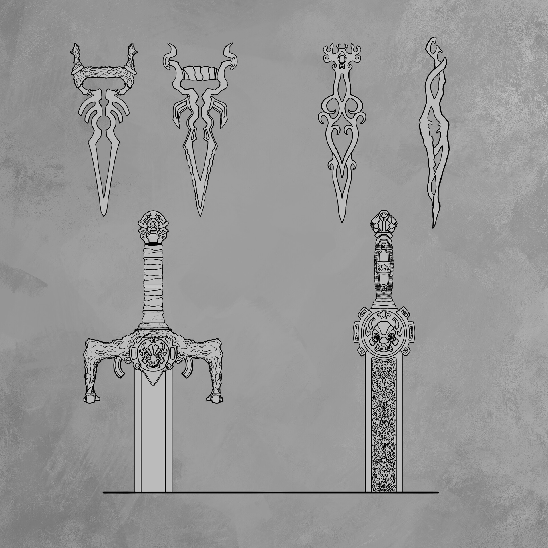 ArtStation - Ceremonial Weapons
