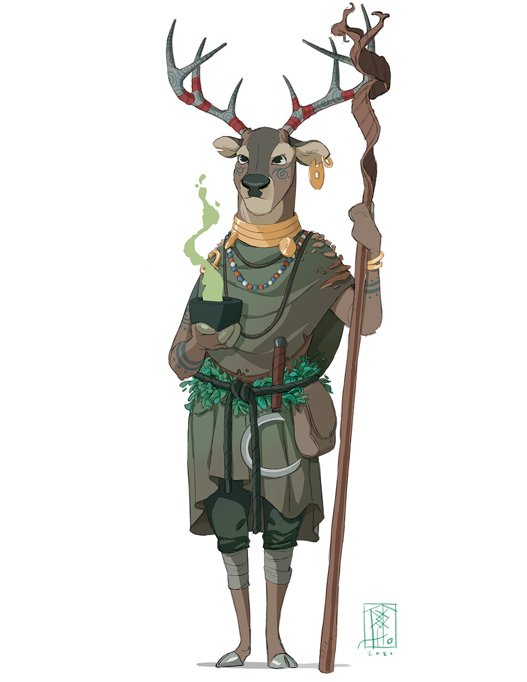 ArtStation - Medieval anthropomorphic animals