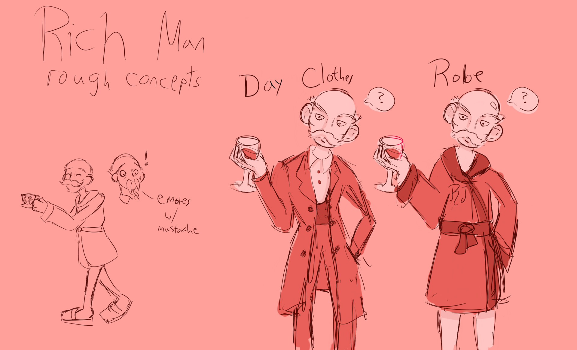 ArtStation - Rich Man Concept Art