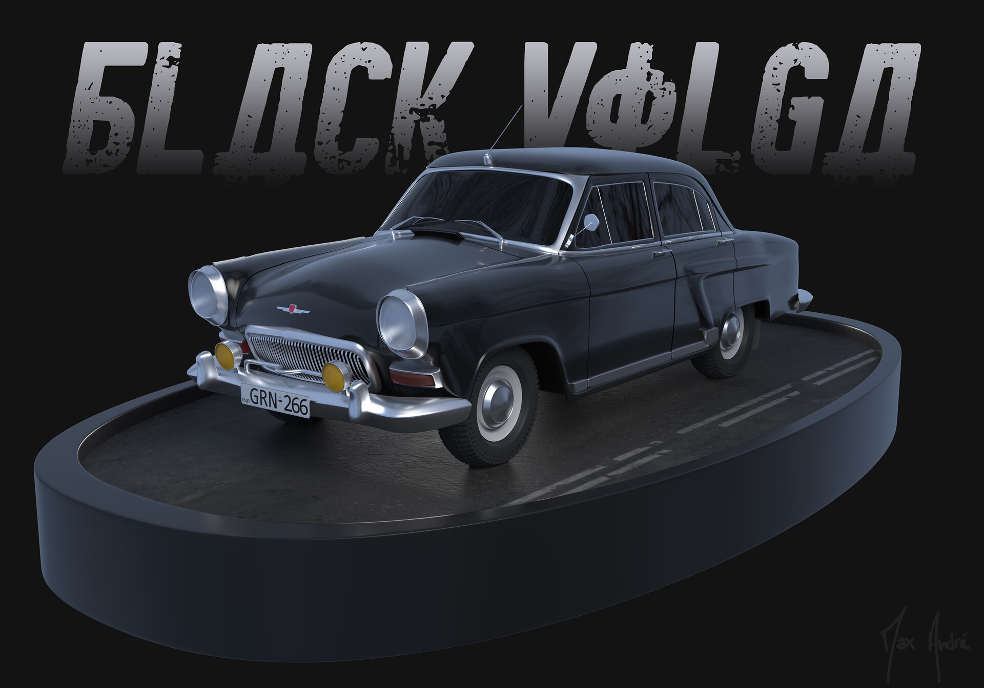 ArtStation - Black Volga