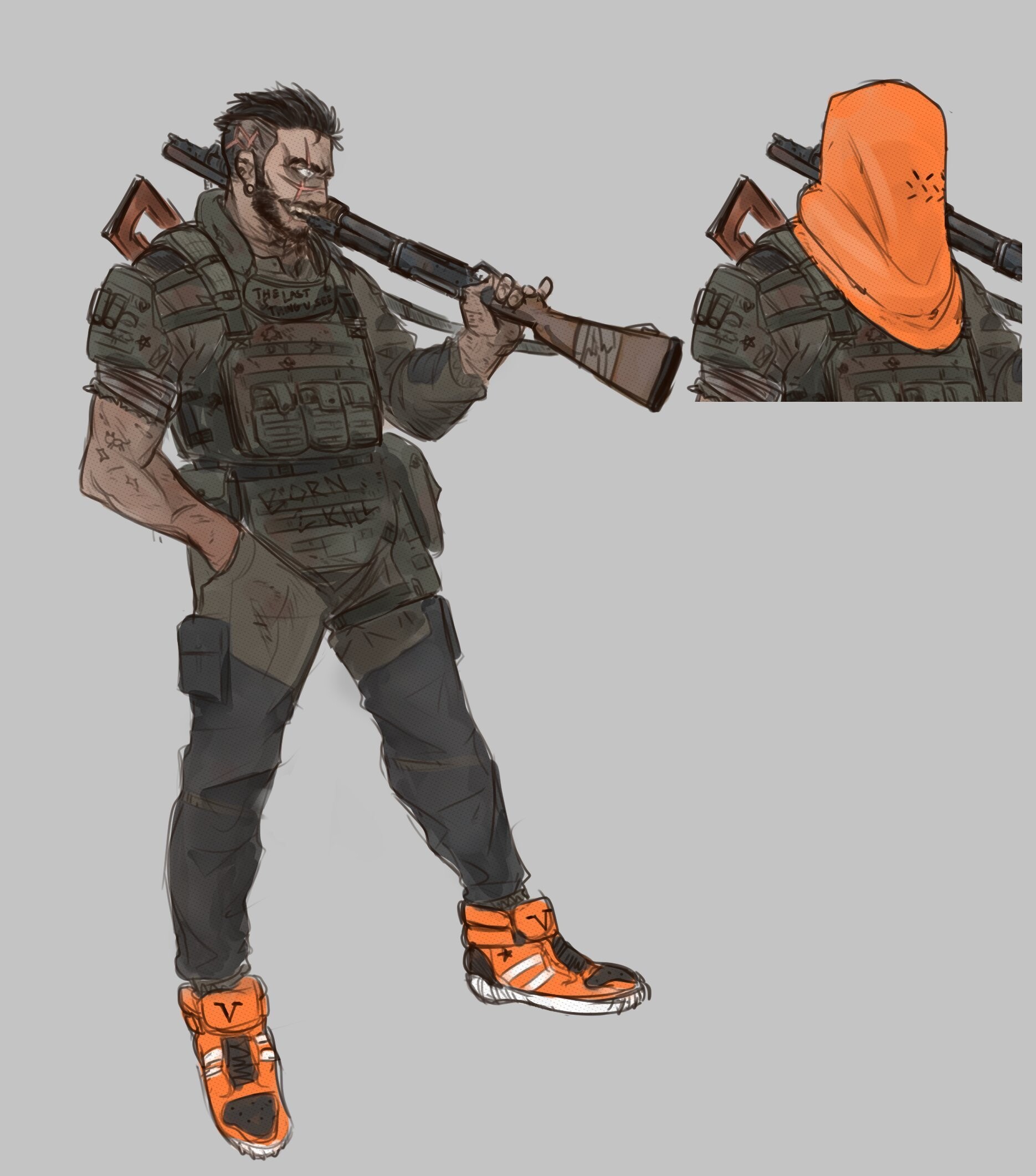 ArtStation - Post Apocalyptic Gun Lugger