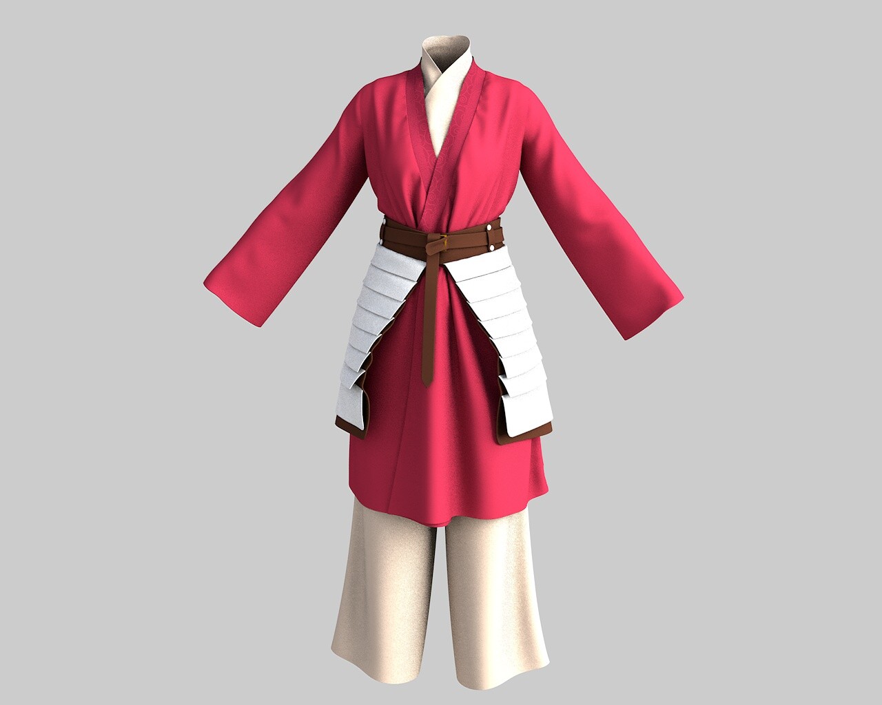 ArtStation - Mulan Costume