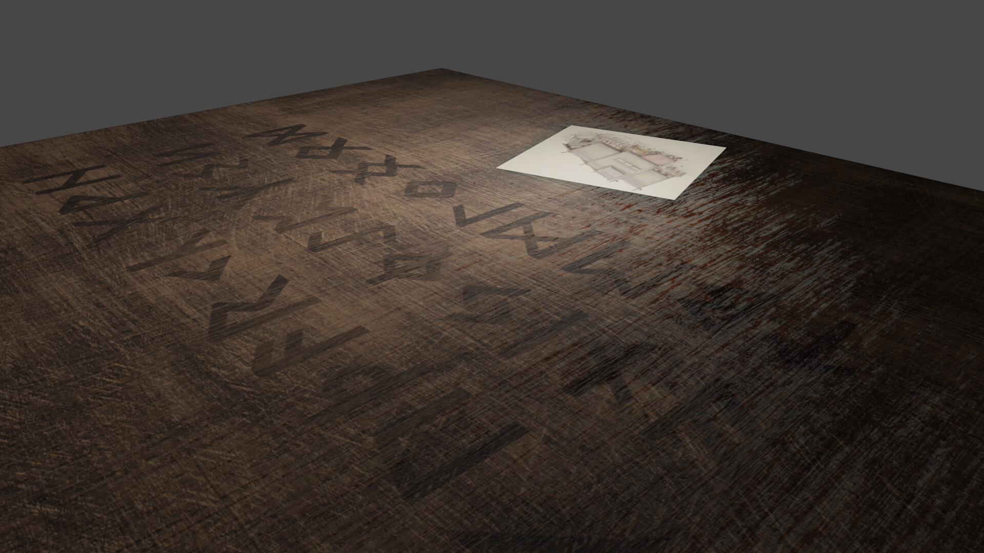 ArtStation - WIP Viking Table