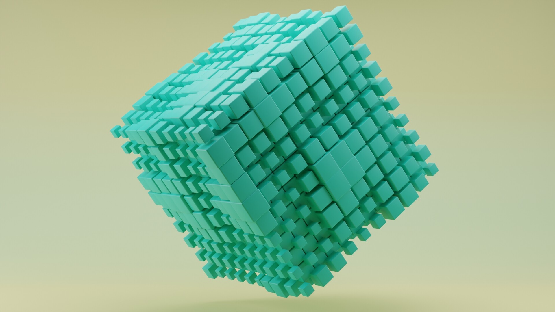 ArtStation - Abstract cube