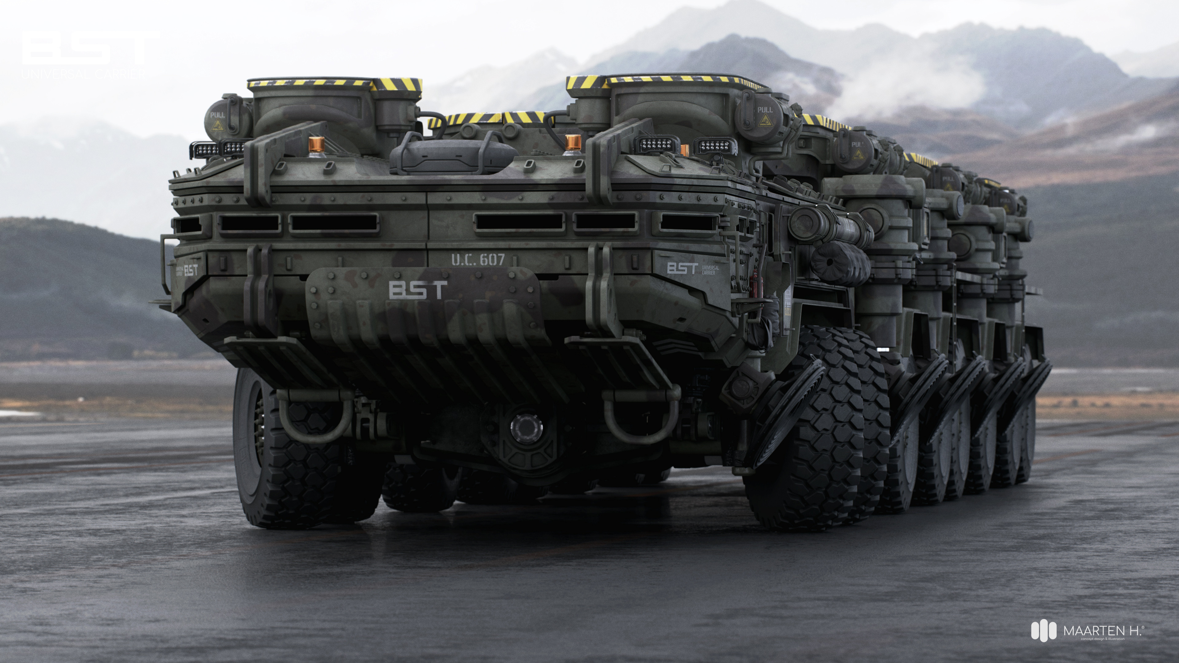 Maarten Hermans - BST Universal Carrier