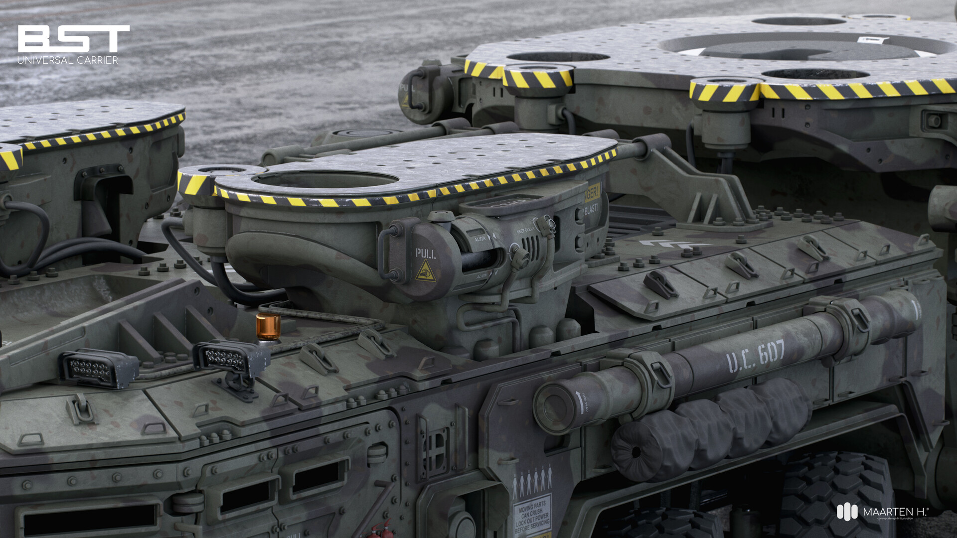 Maarten Hermans - BST Universal Carrier