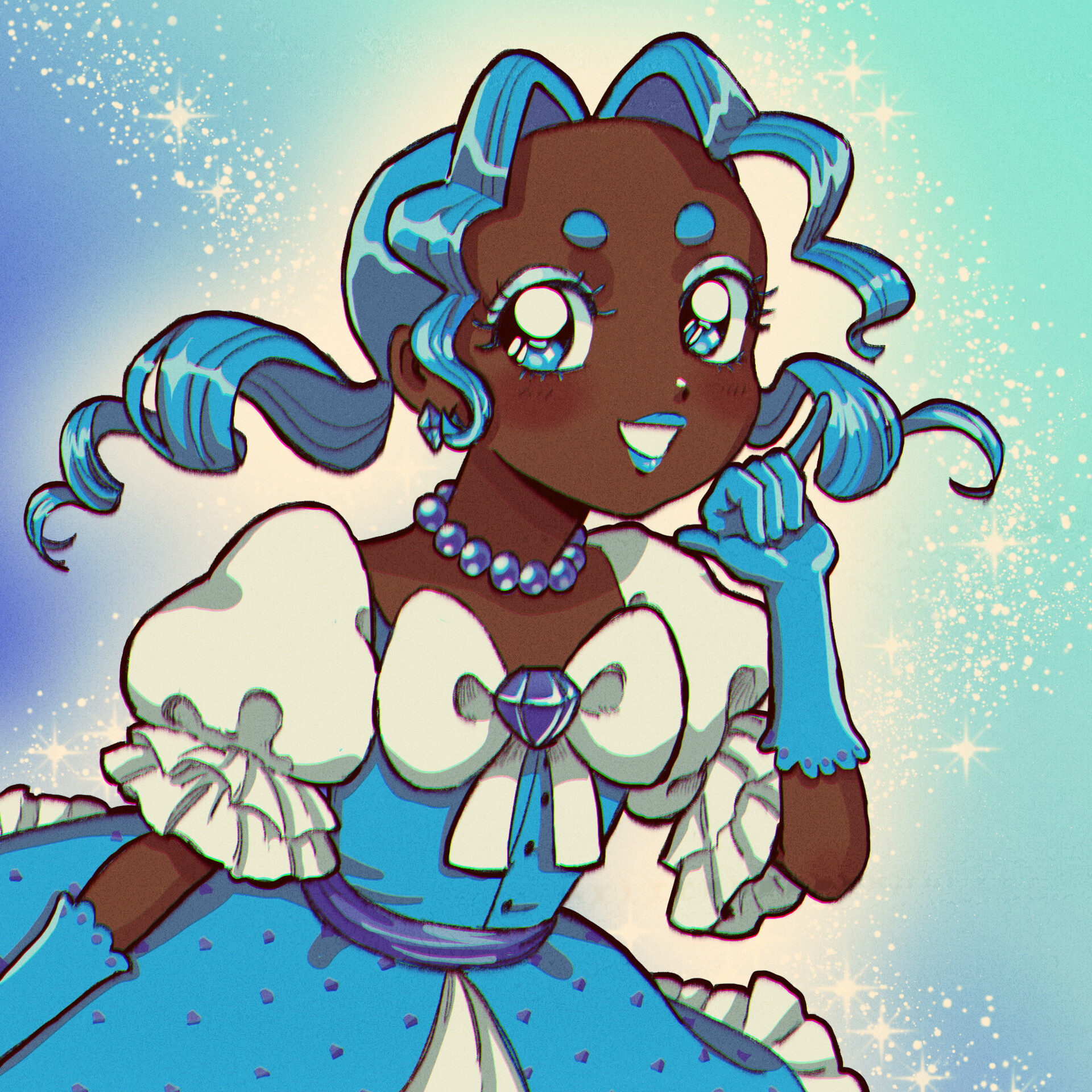 ArtStation - Nakama Party- Daya Mondo portrait