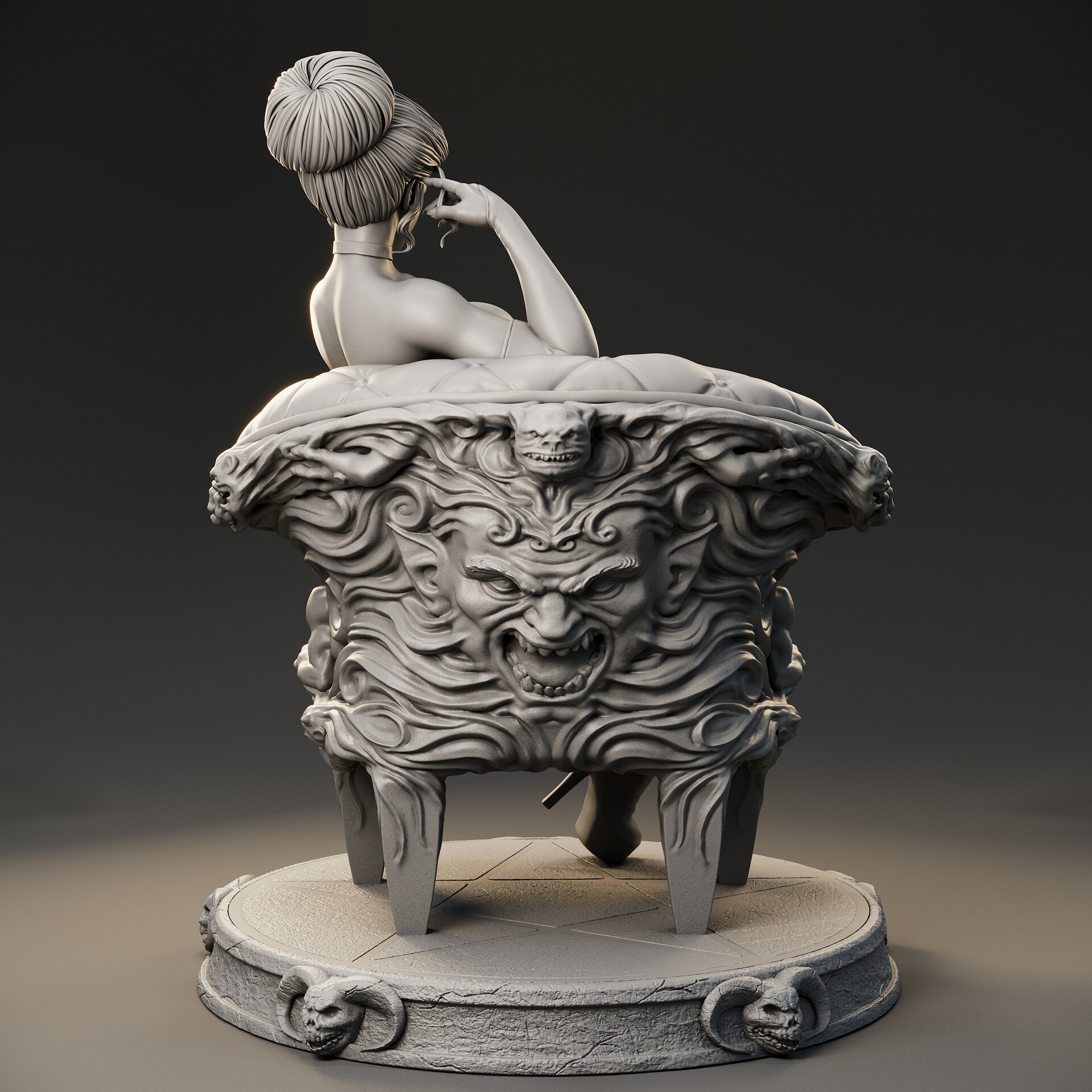 Chrystian Jungles - Madelyne Pryor statue