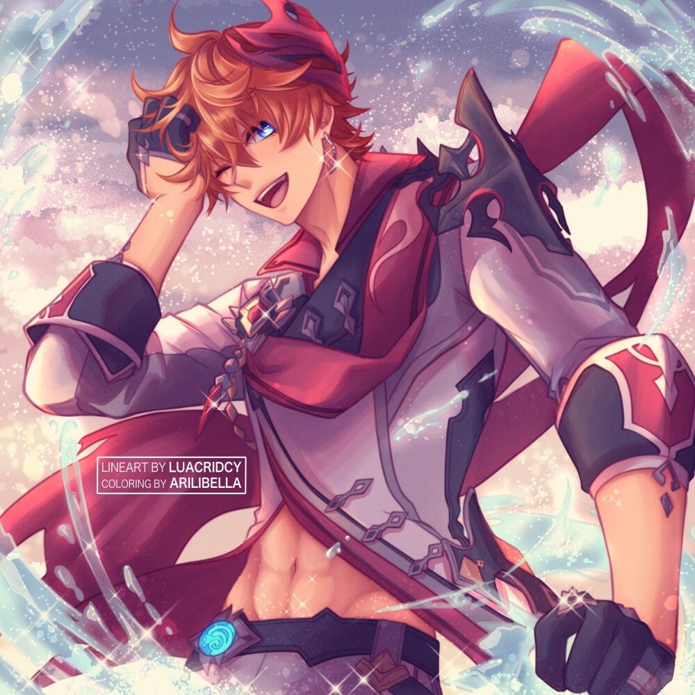 ArtStation - Childe (Coloring)