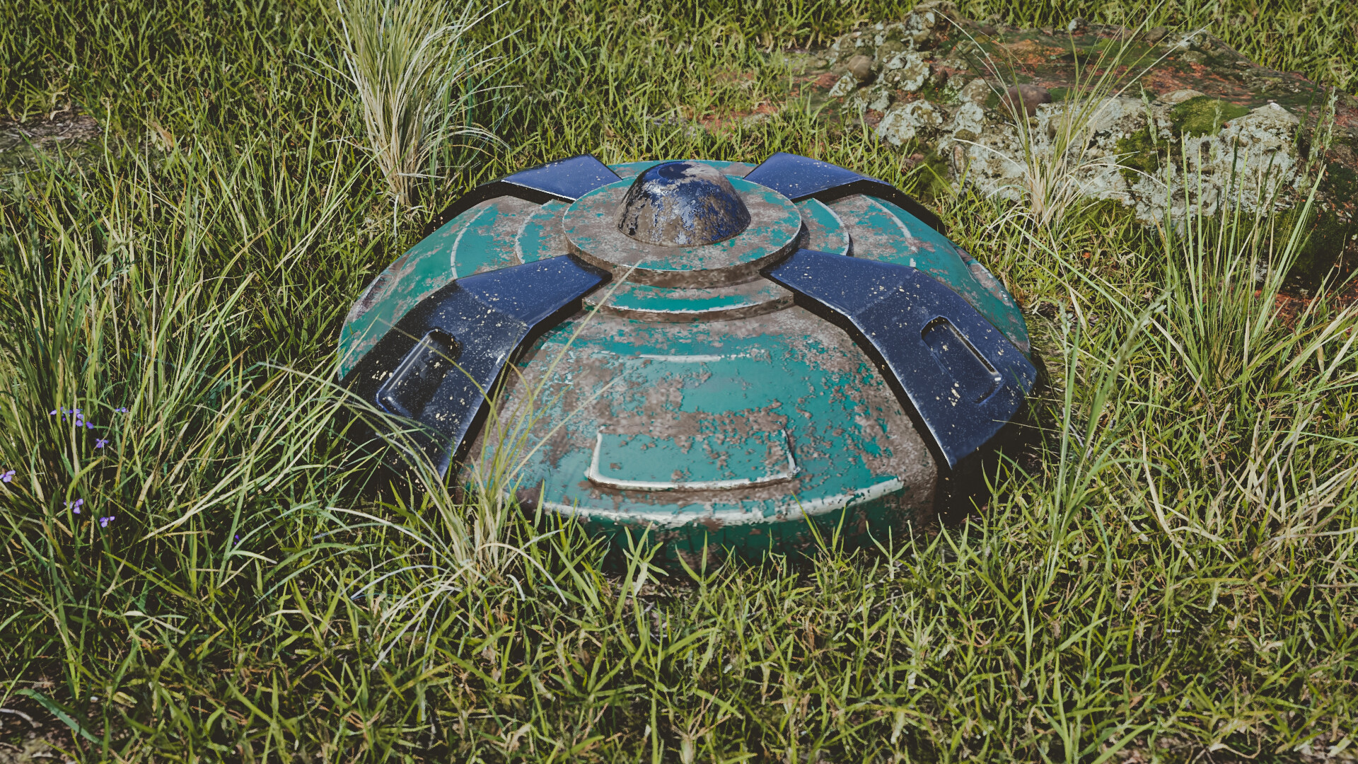 ArtStation - Landmine 3D Model