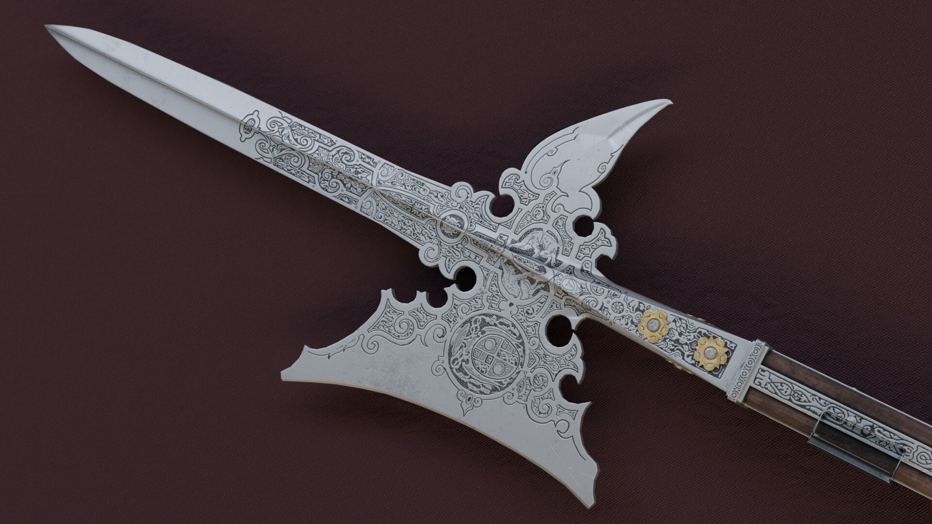 ArtStation - Ceremonial halbert