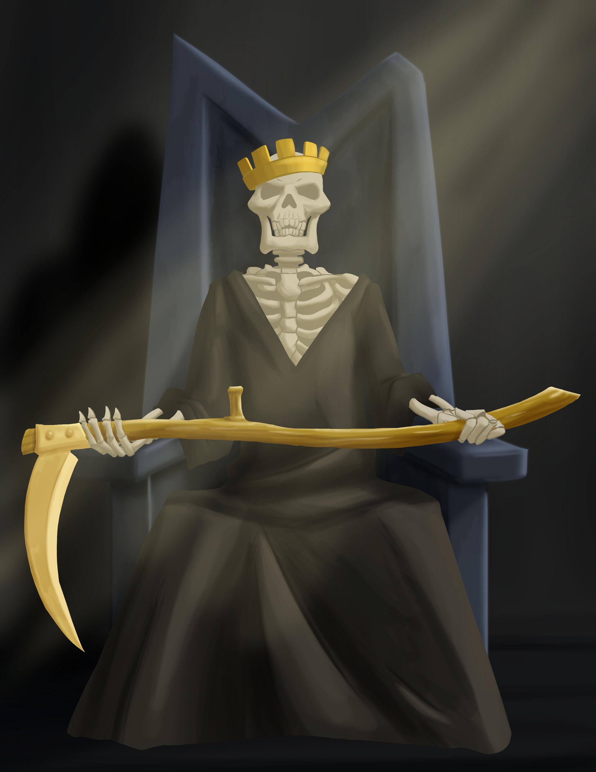 ArtStation - Death on the throne