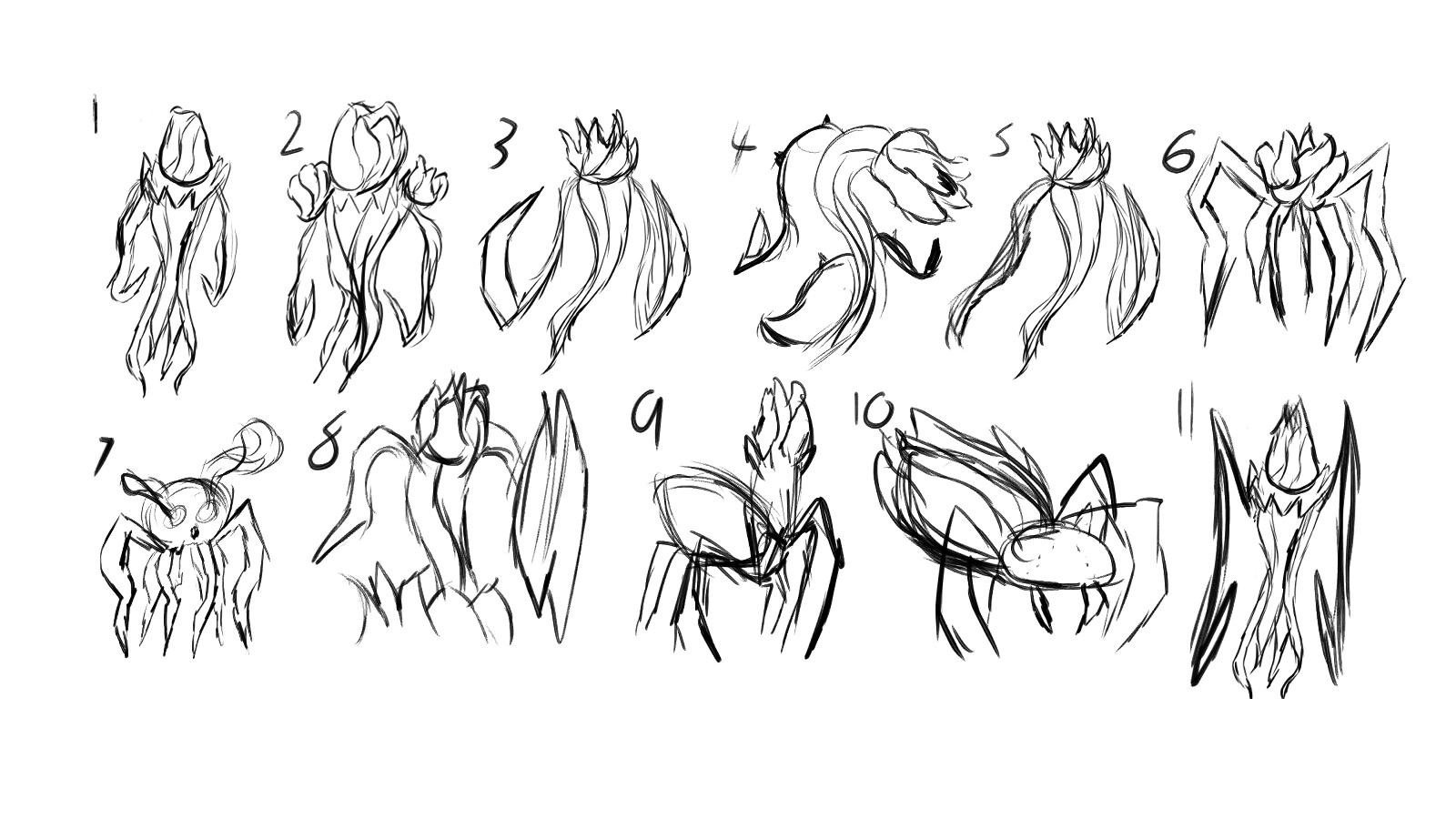 ArtStation - rose monster