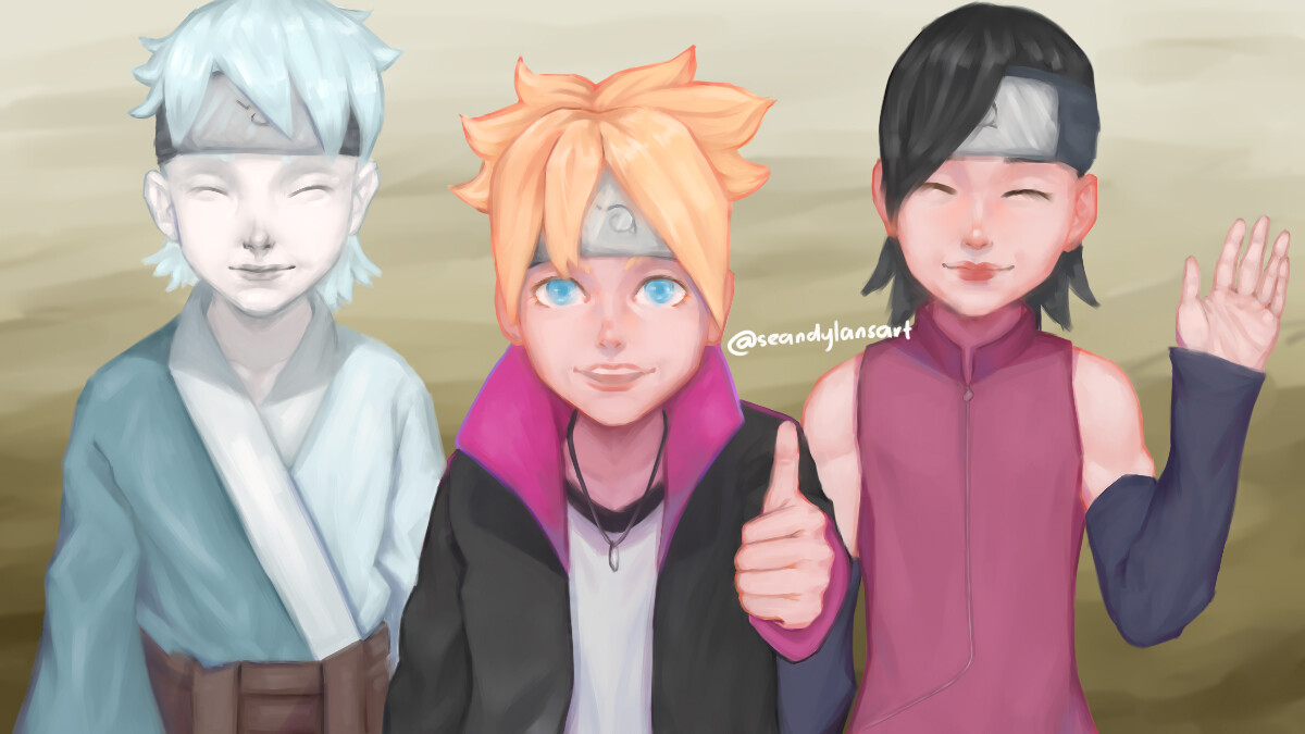 ArtStation - Boruto Fanart