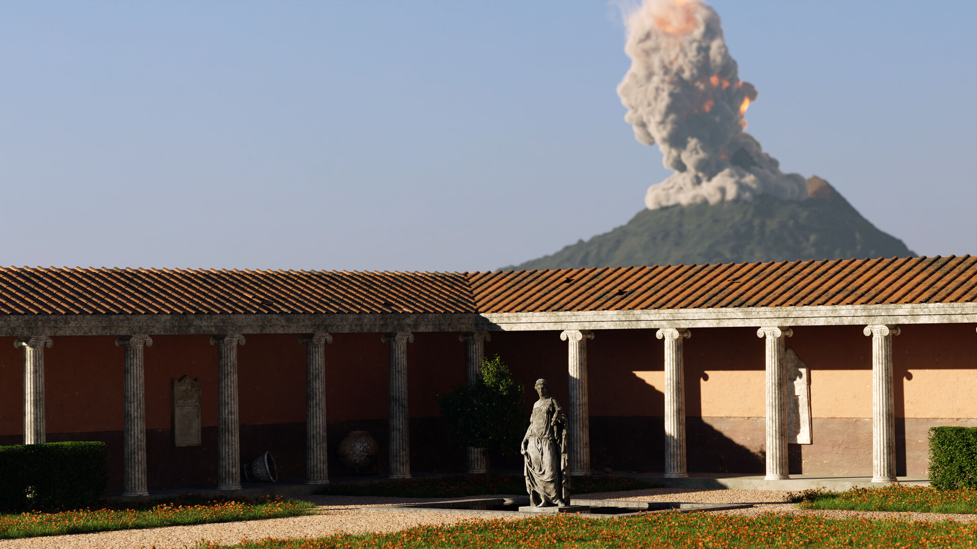 ArtStation - The Destruction of Pompeii