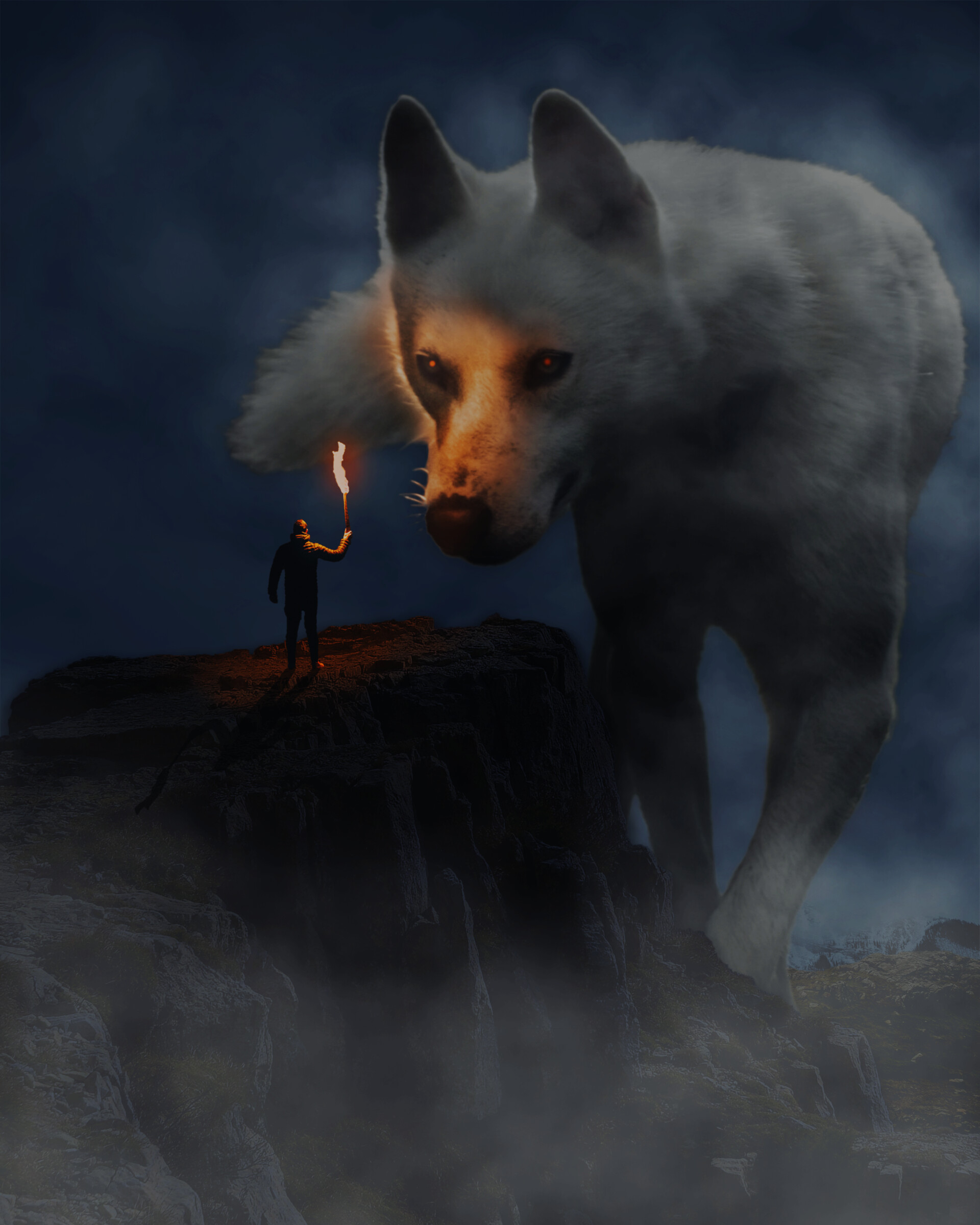 ArtStation - White Wolf Fantasy Work