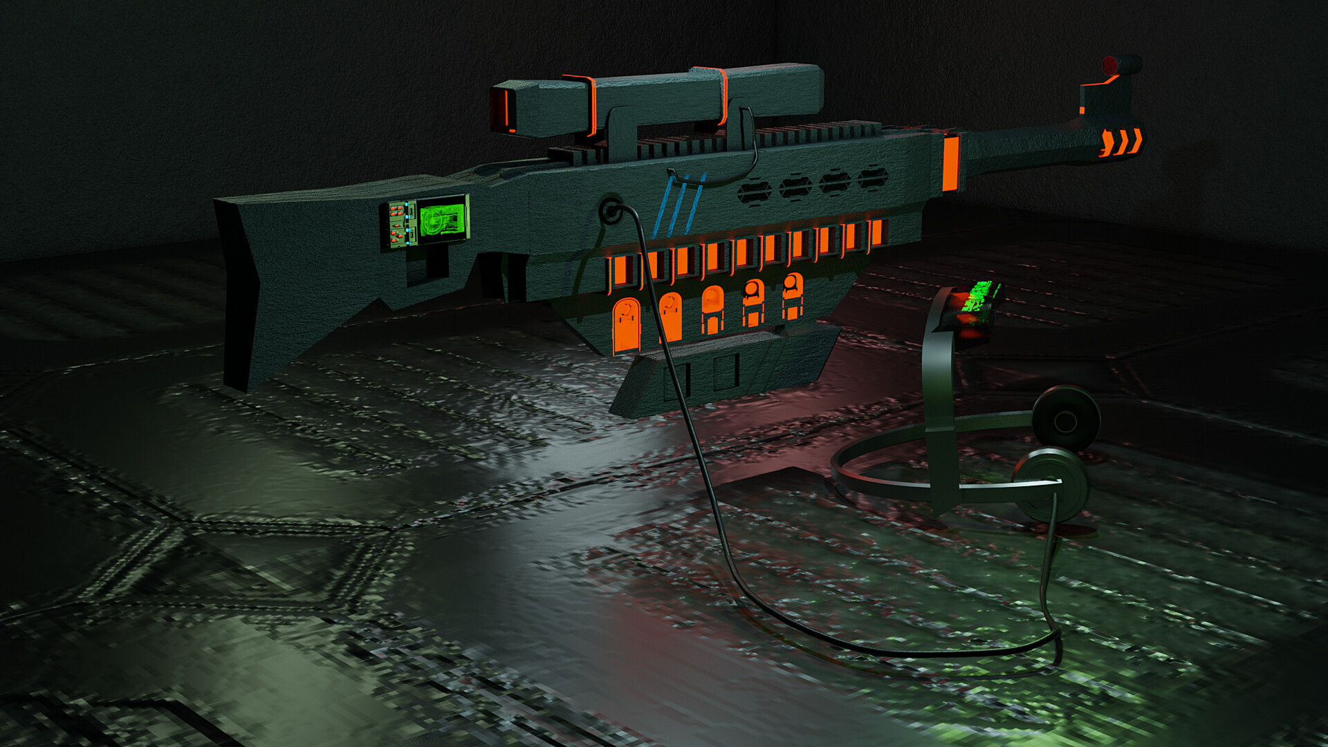 ArtStation - Tech Weapon Concept