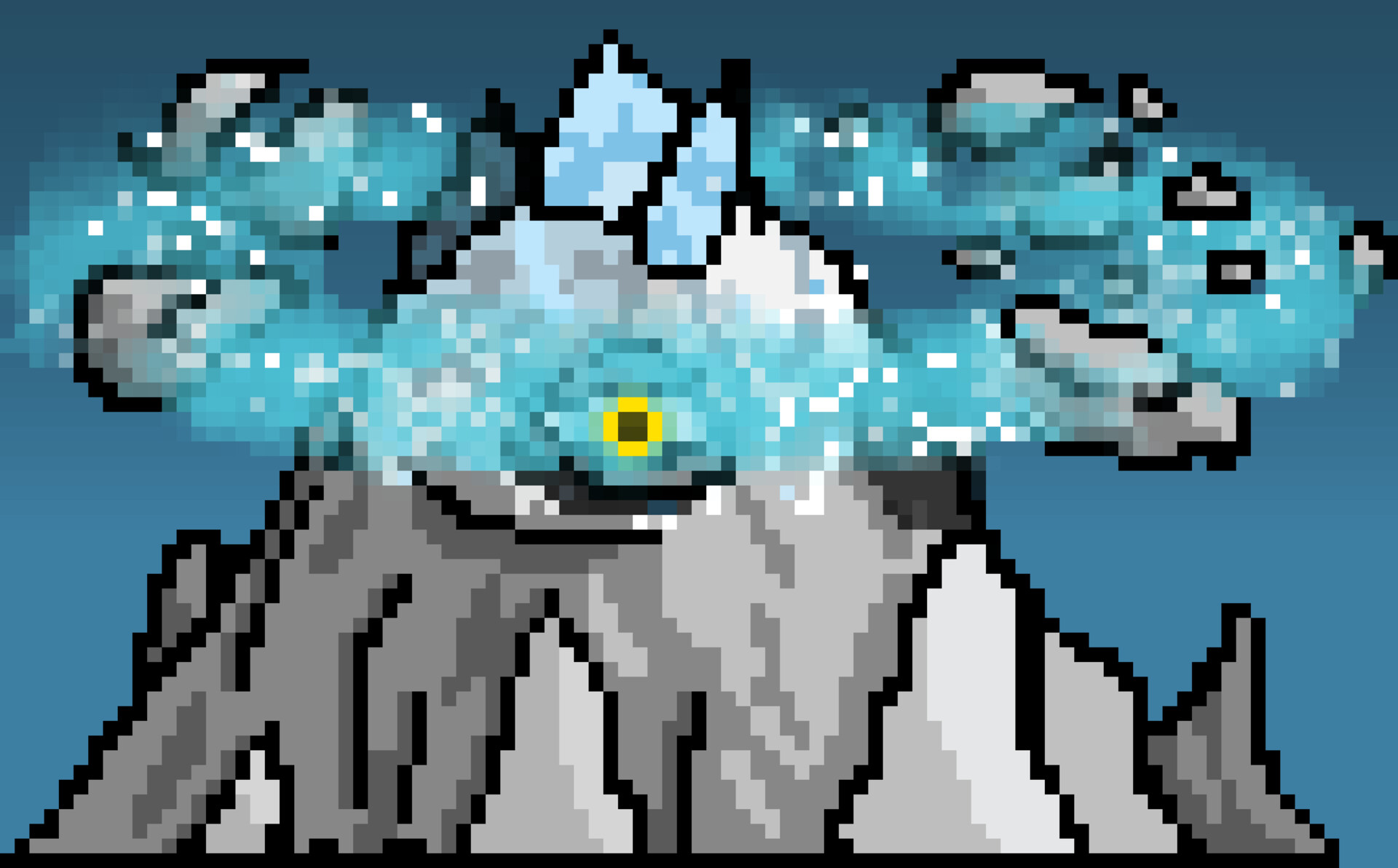 ArtStation - Alive mountain