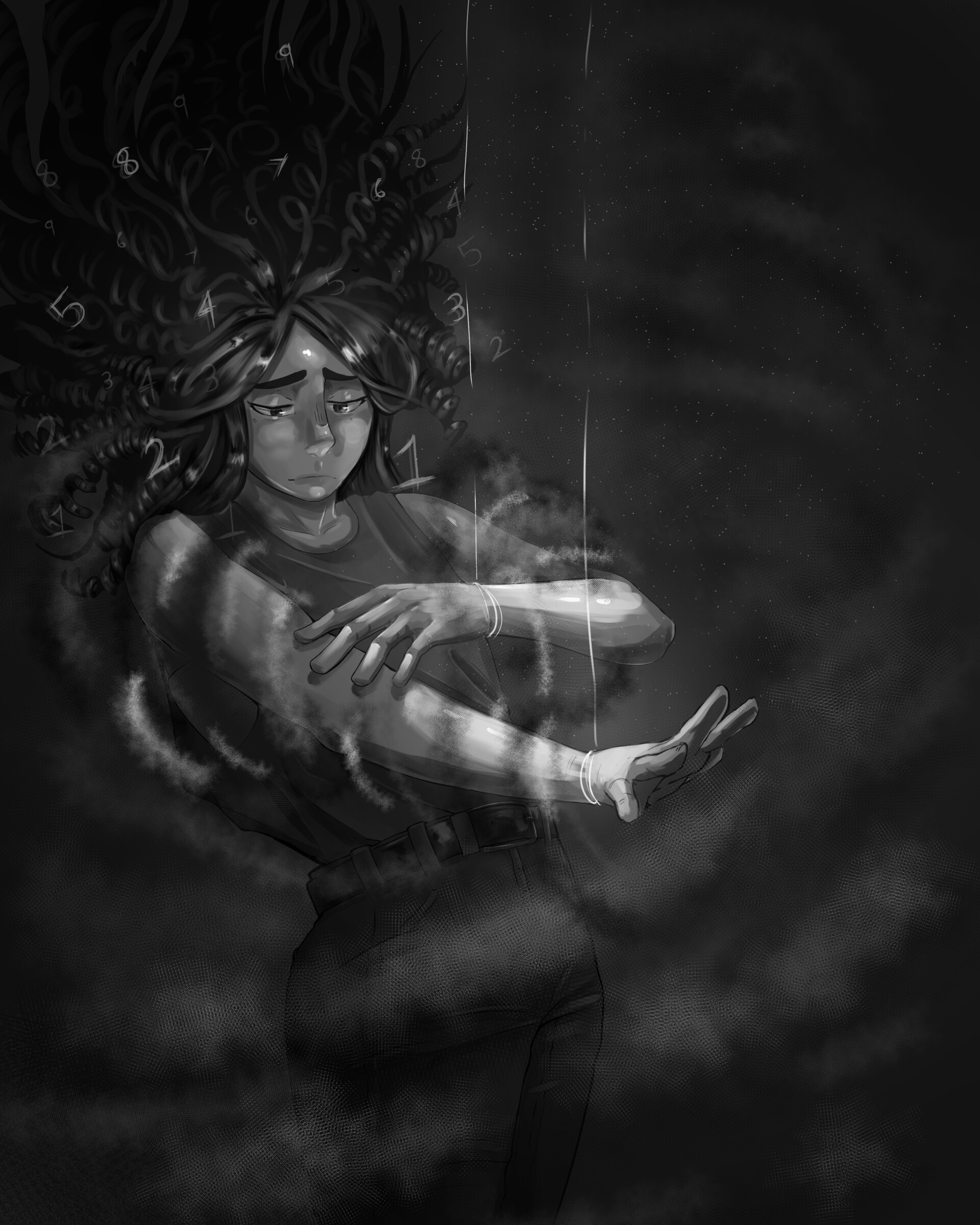 ArtStation - Facing Fears Illustration