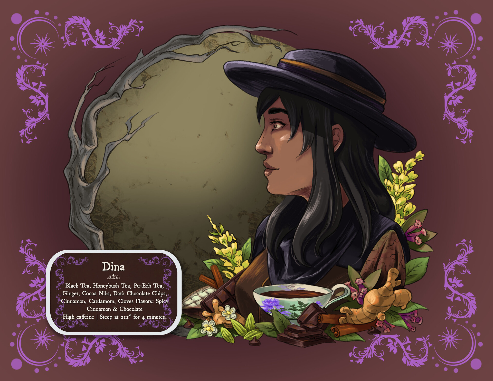 Bambi Costa - Tea Labels