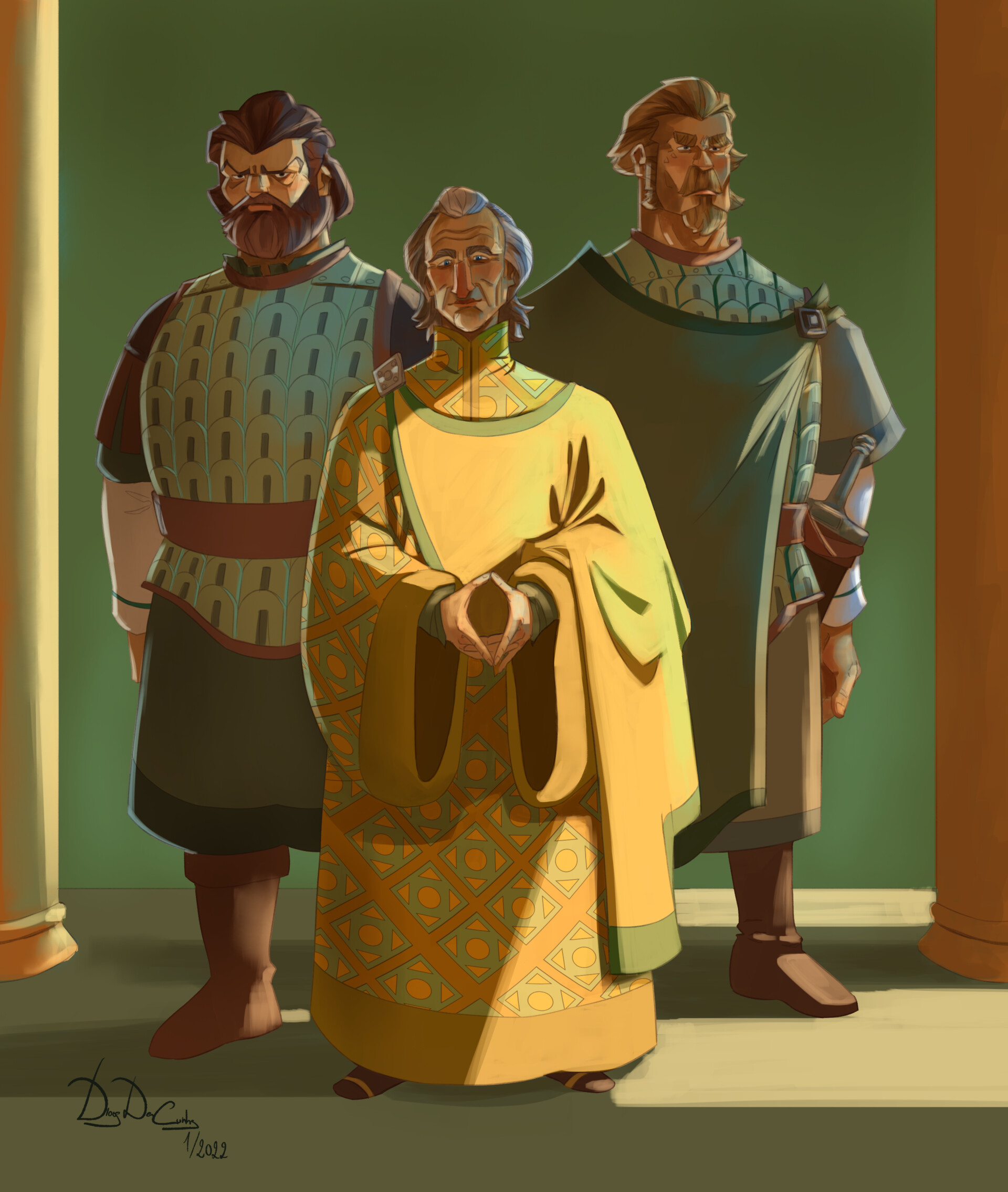 ArtStation - Staurakios, Byzantine eunuch