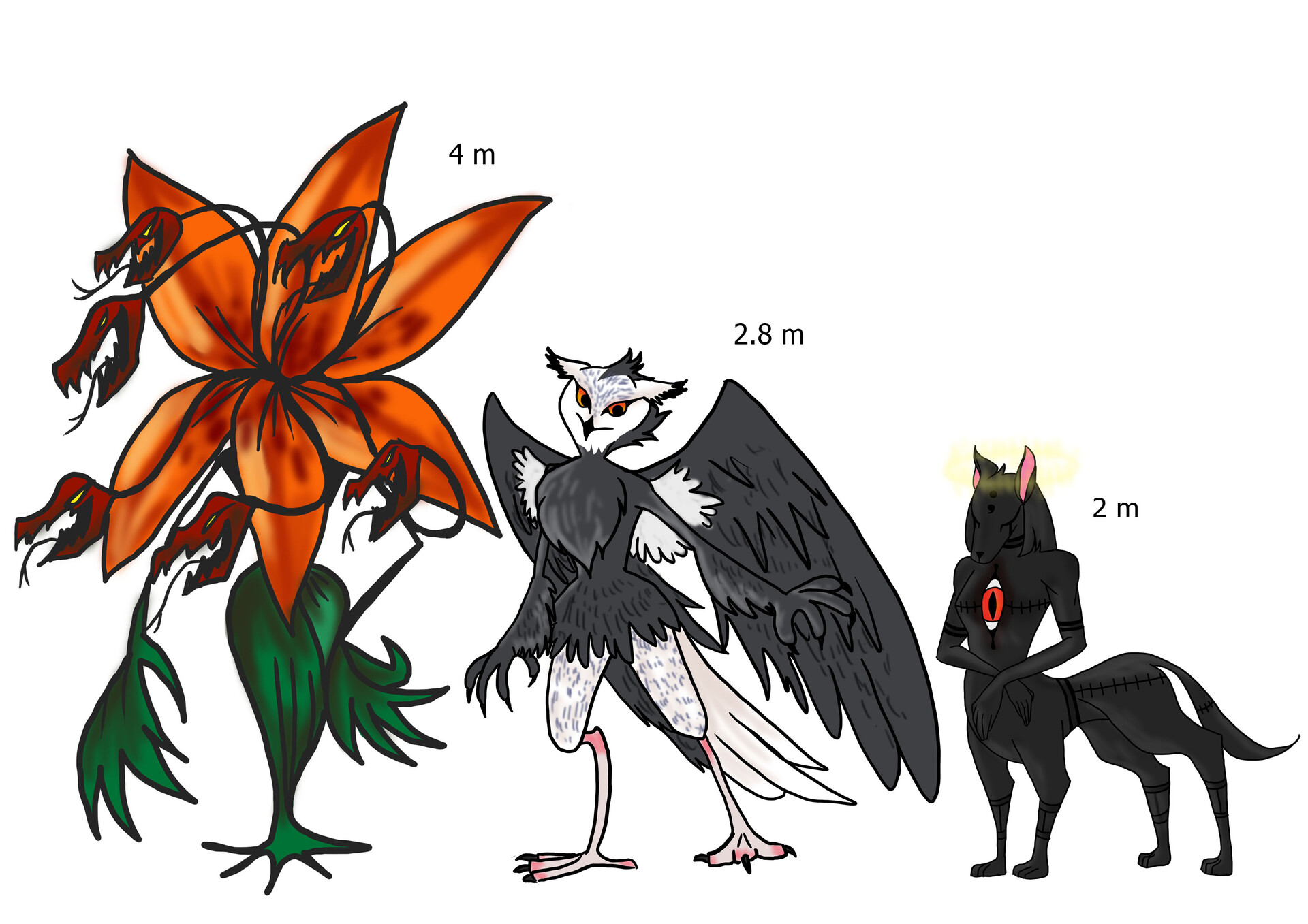 ArtStation - college homework character design