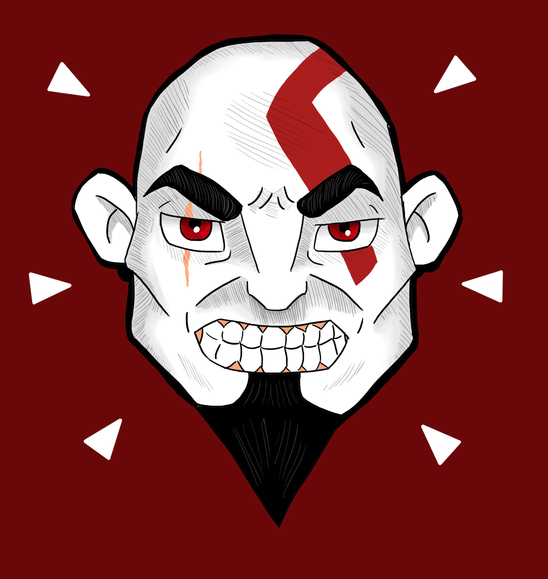 ArtStation - Kratos stylized