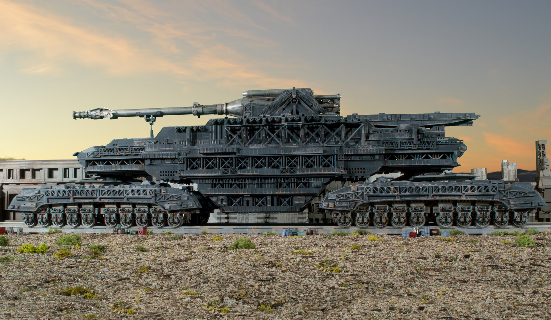 ArtStation - Rail Gun.