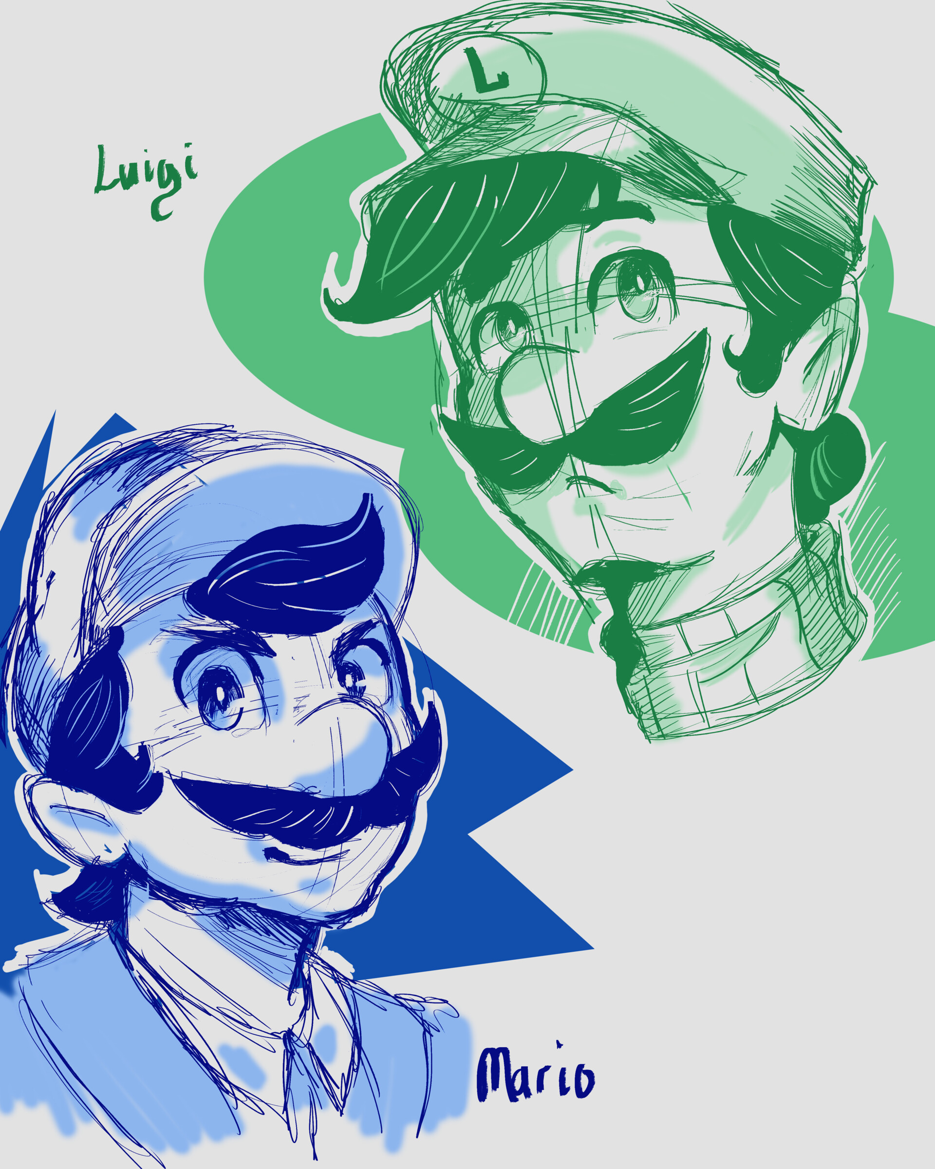 ArtStation - Mario Doodle