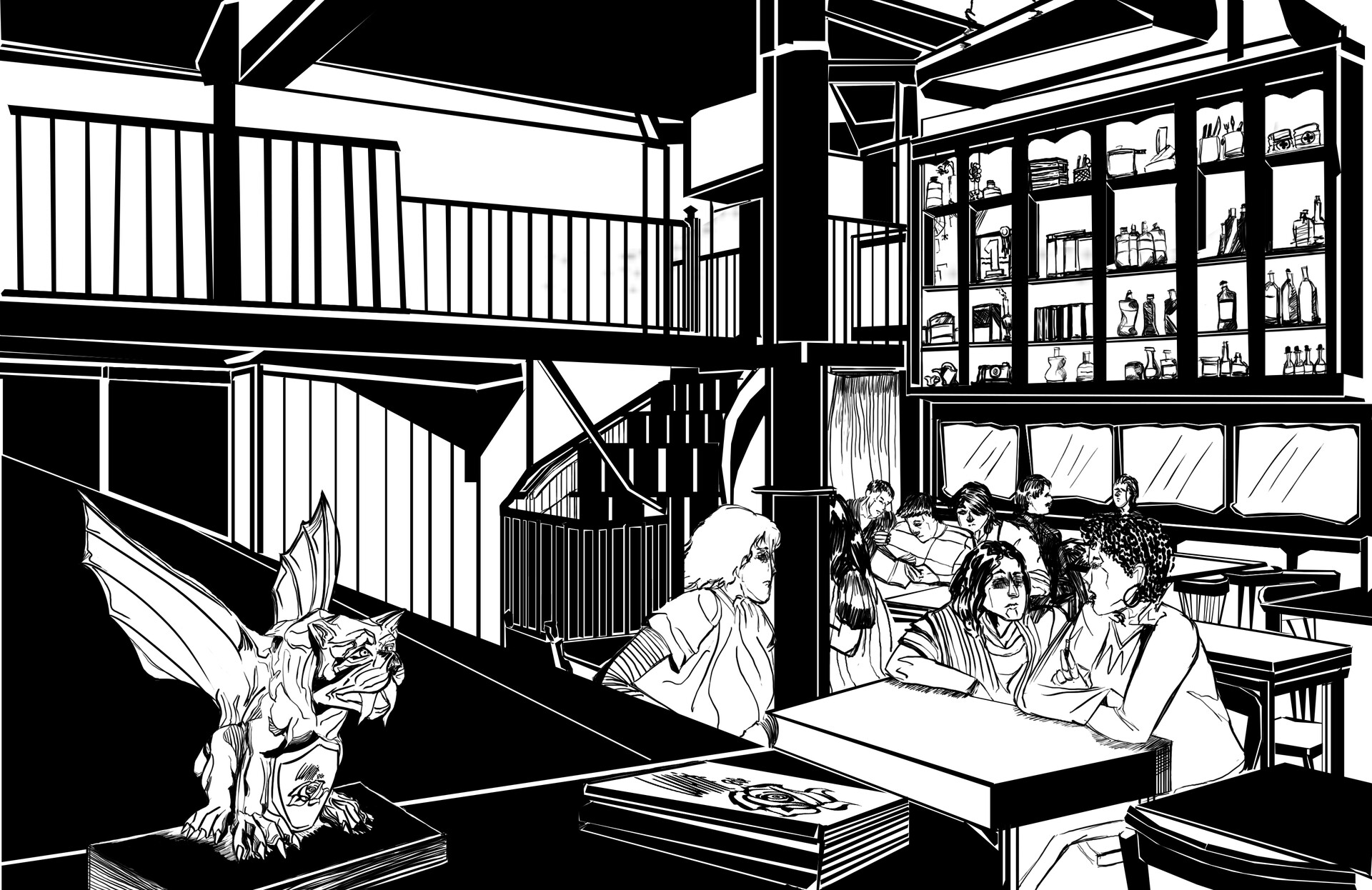 ArtStation - Personal Project vampire the masquerade the Crimson diary