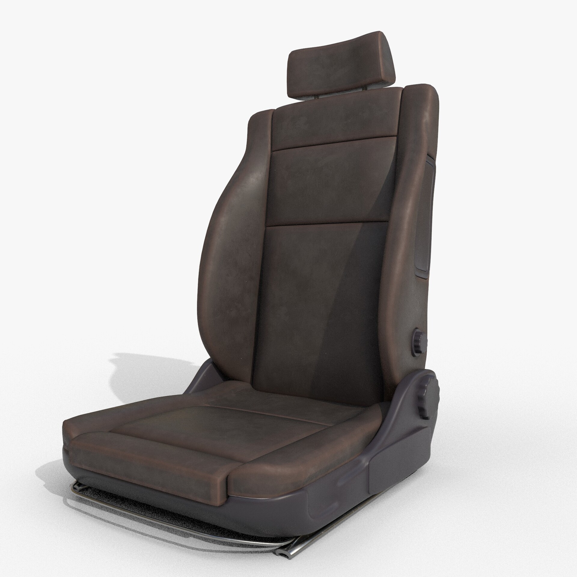 ArtStation - leather car seat
