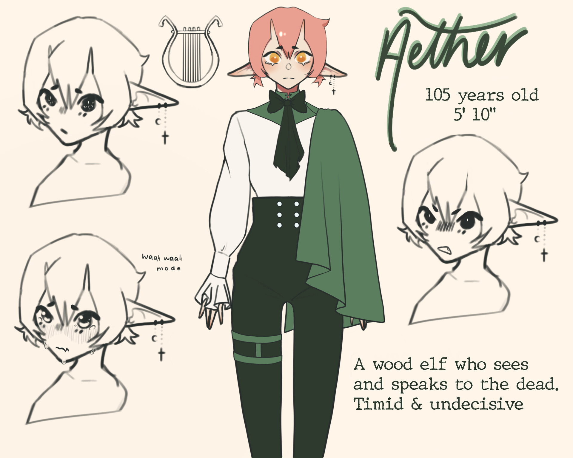 ArtStation - Aether The Wood Elf