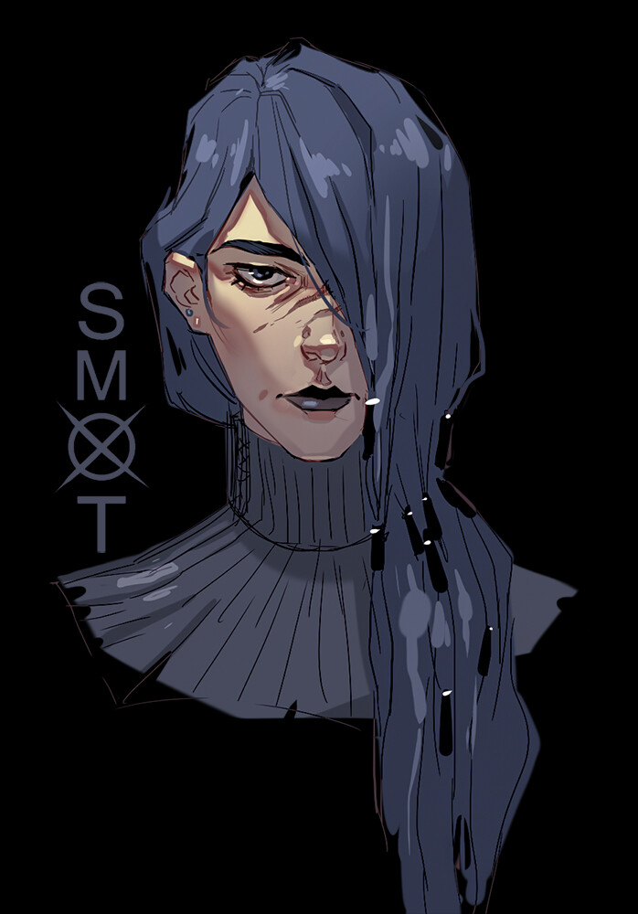 ArtStation - Portrait of Lady Boss