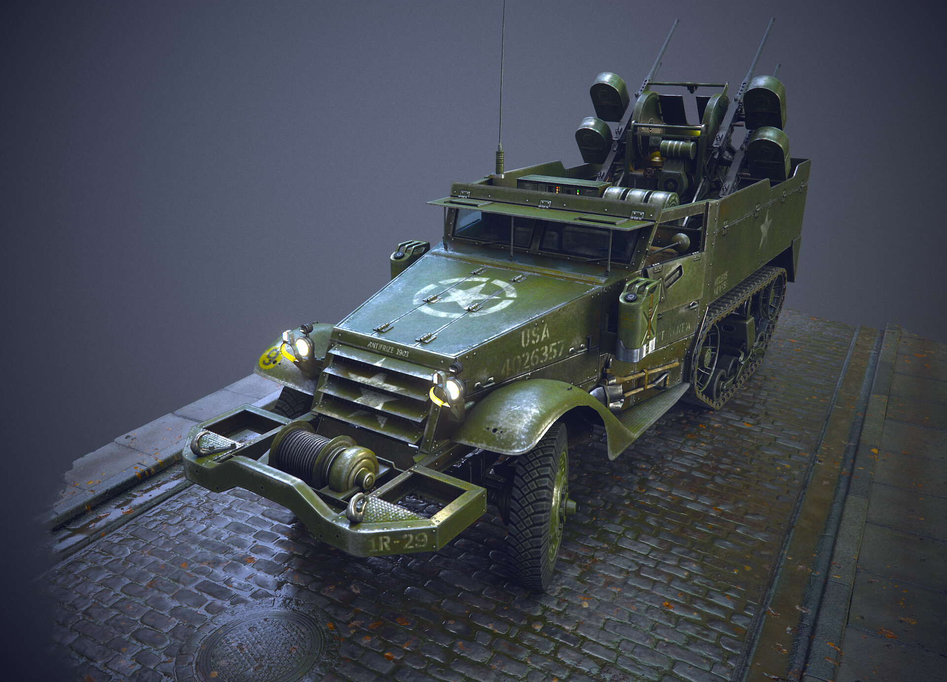 Yuriy Reva - M16 half-track WWII (1943–44)