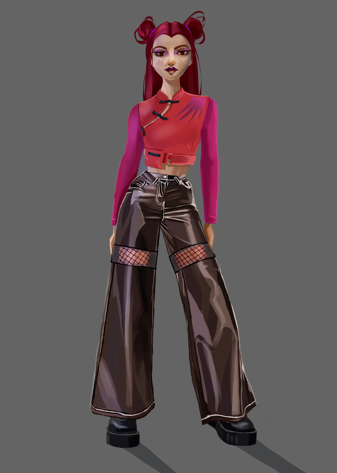 Lucie MARION - Character Design outfit research