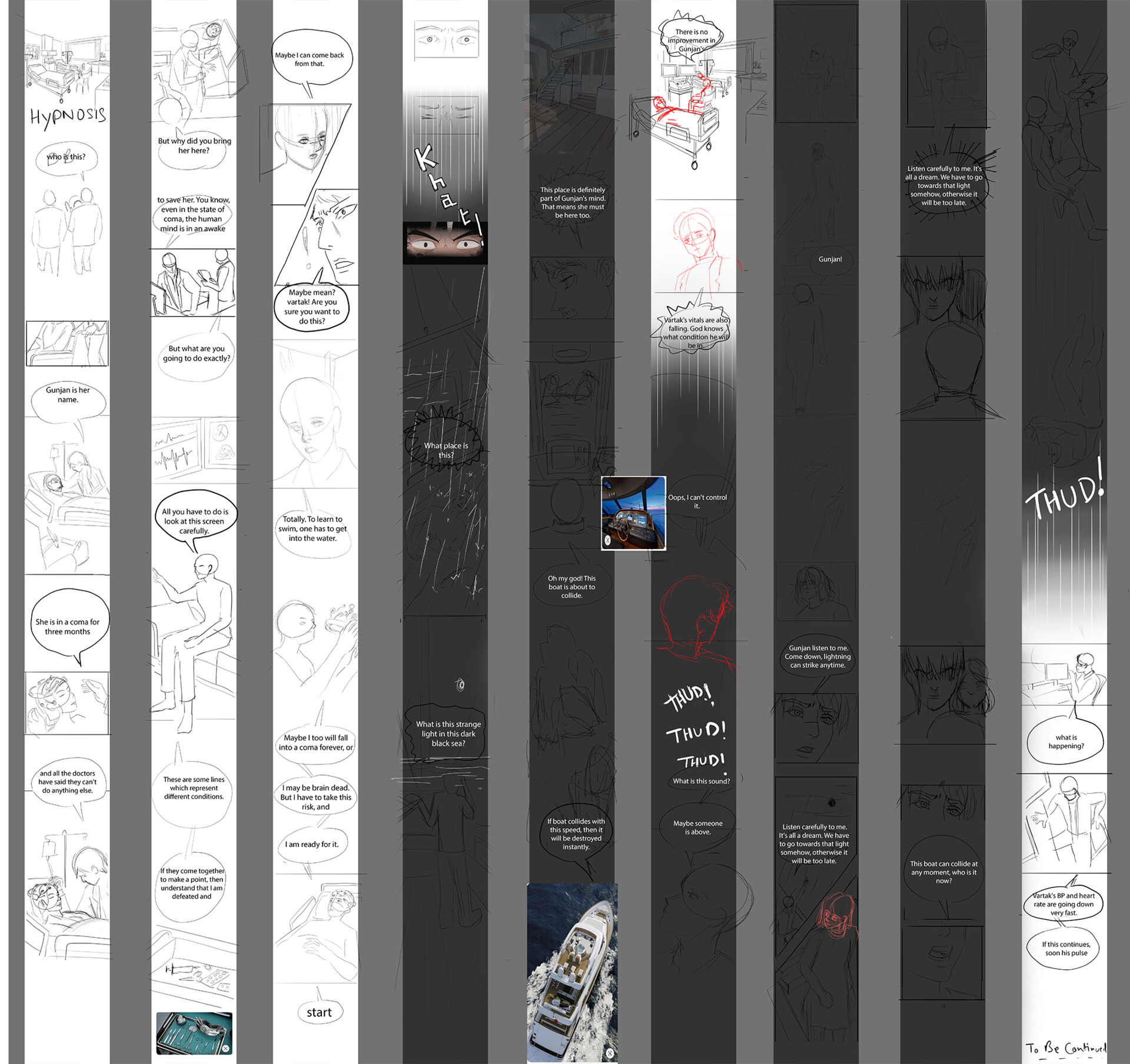 ArtStation - WebComic Story board 3