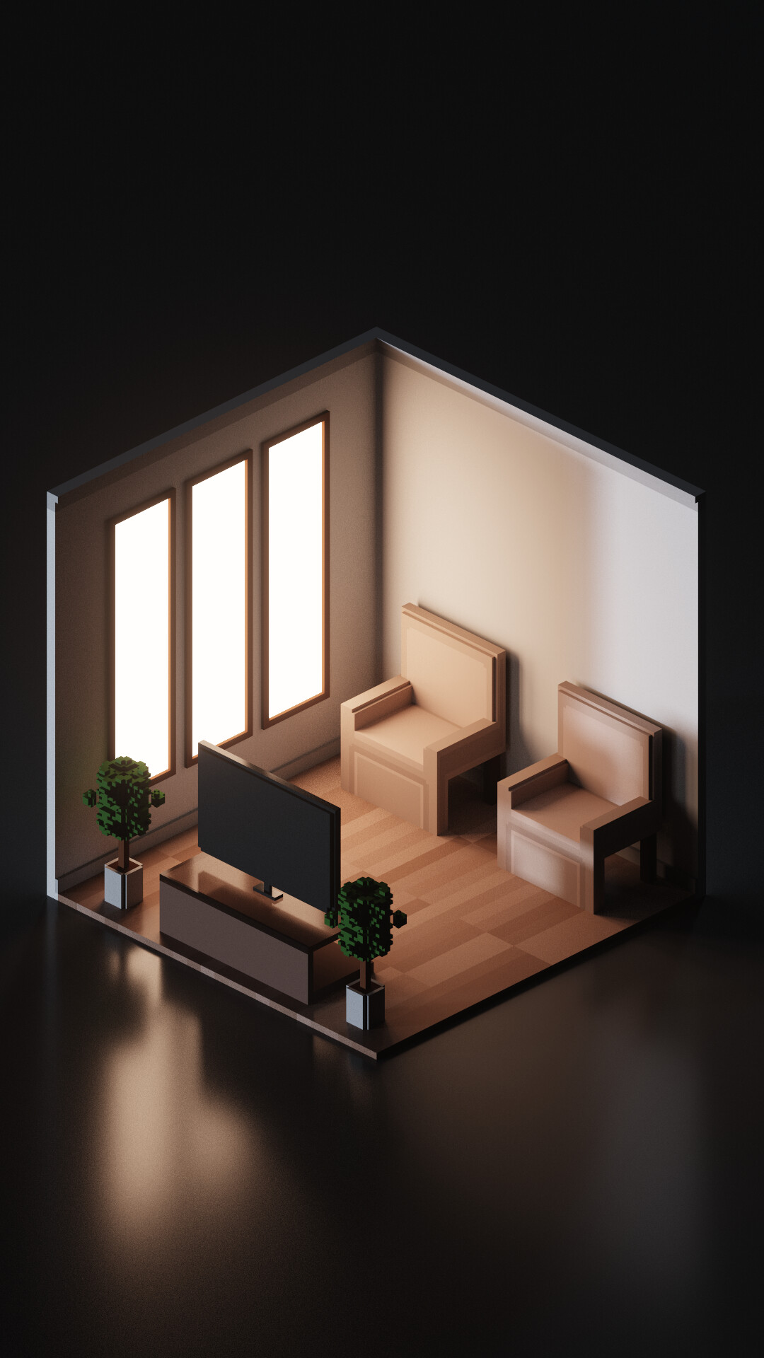 ArtStation - "room" my firt voxel art, i hope you like it