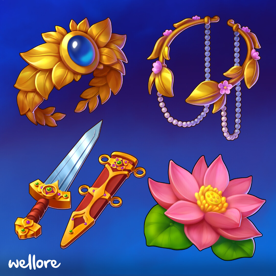 ArtStation - 2D icons