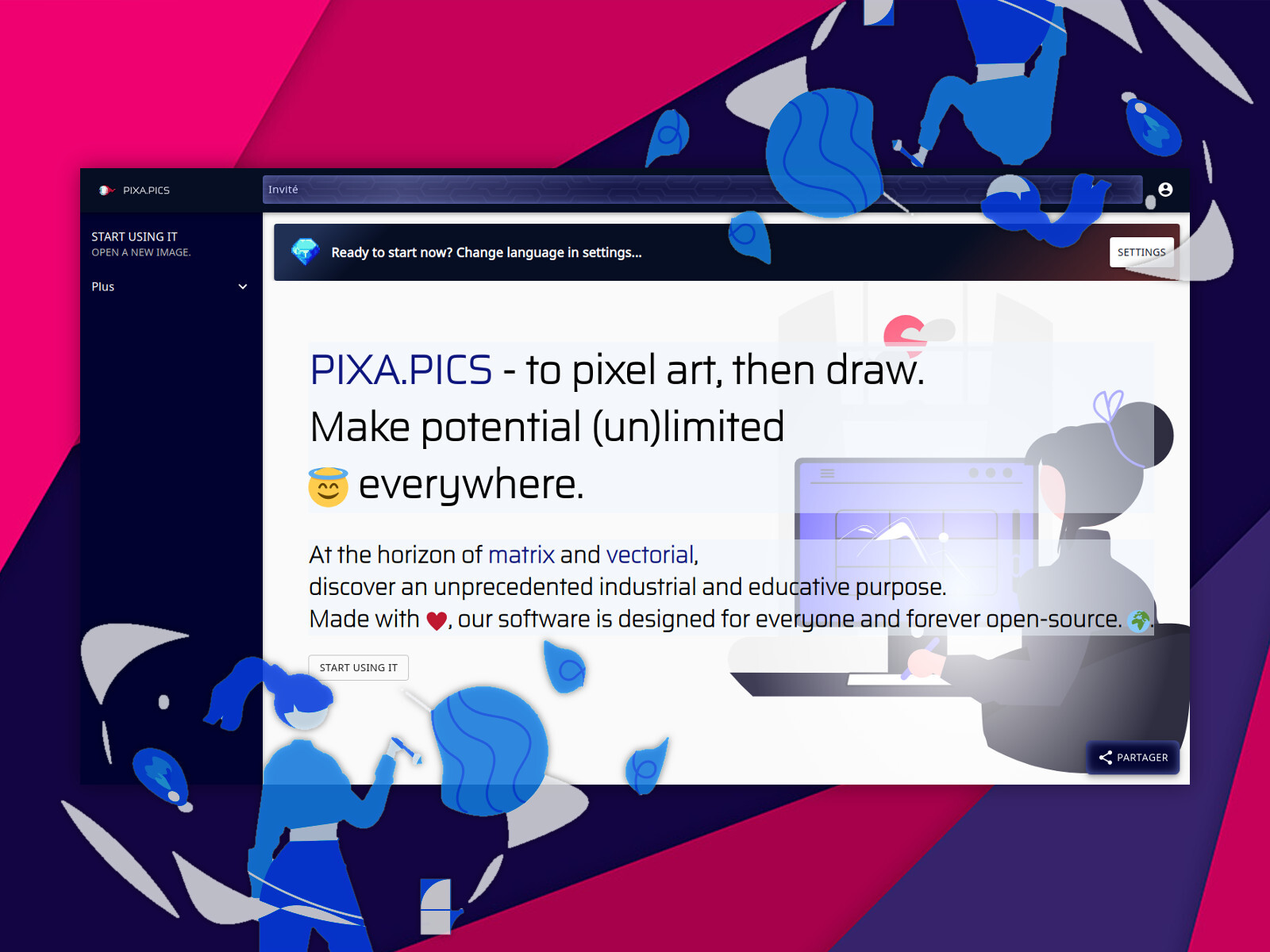 ArtStation - Pixa.Pics - To pixel art, then draw.