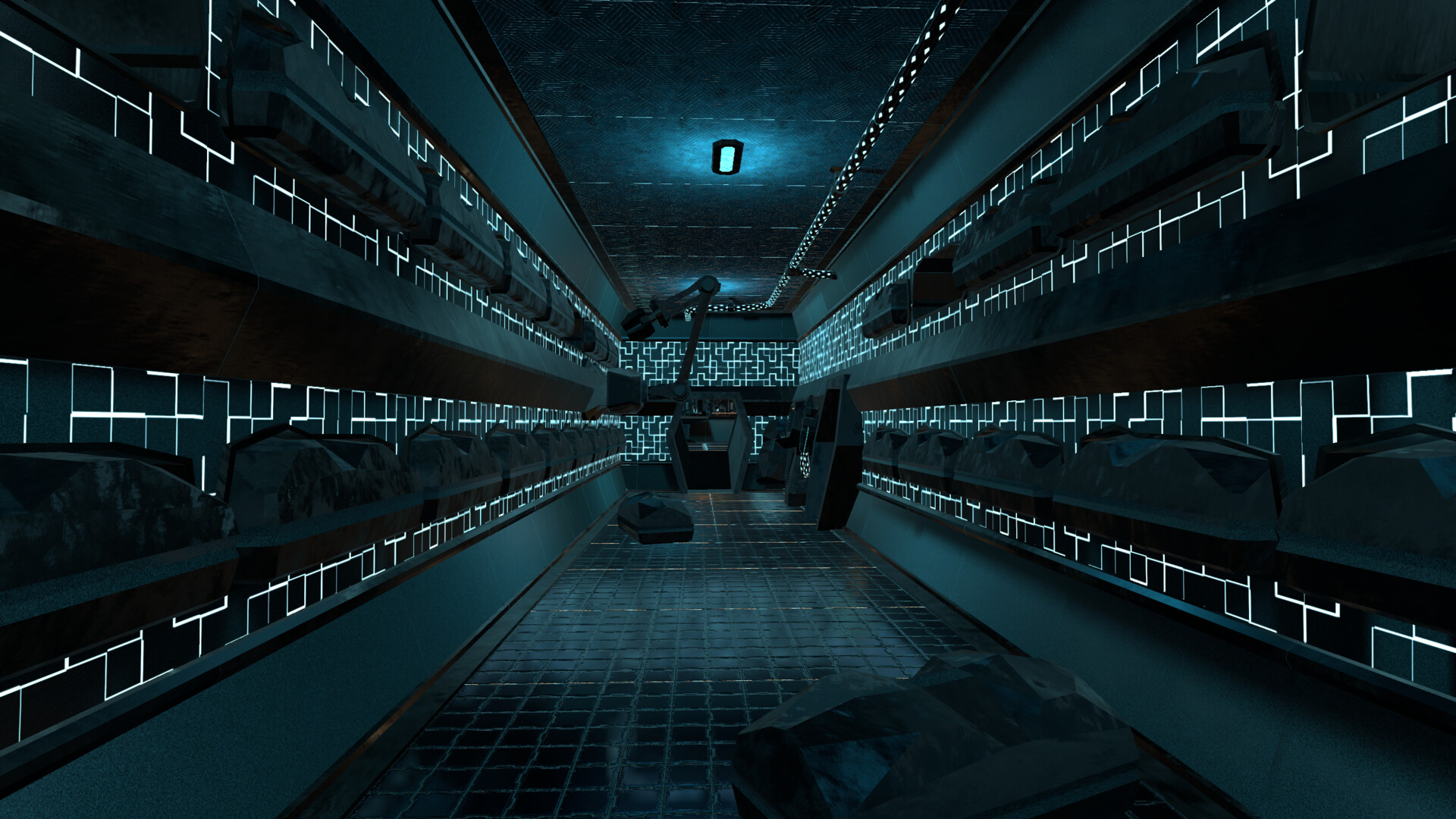 ArtStation - Abandoned Alien Laboratory