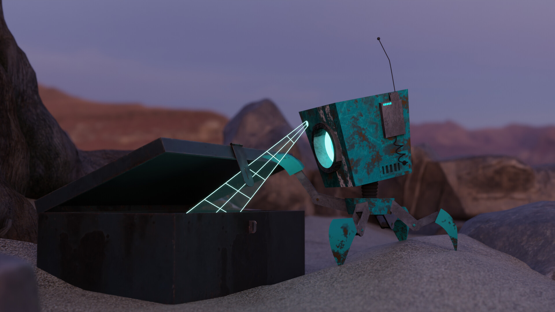 ArtStation - Tiny robot