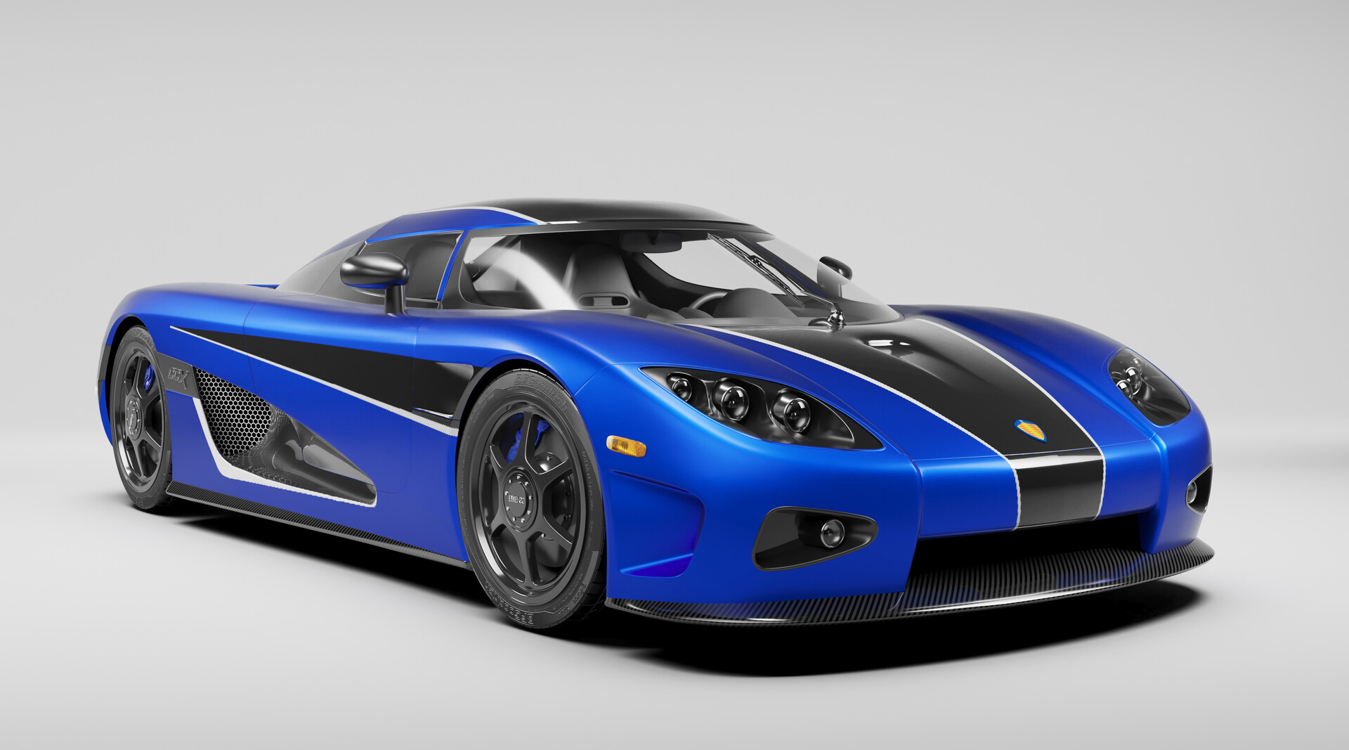 Koenigsegg Ccx Blue