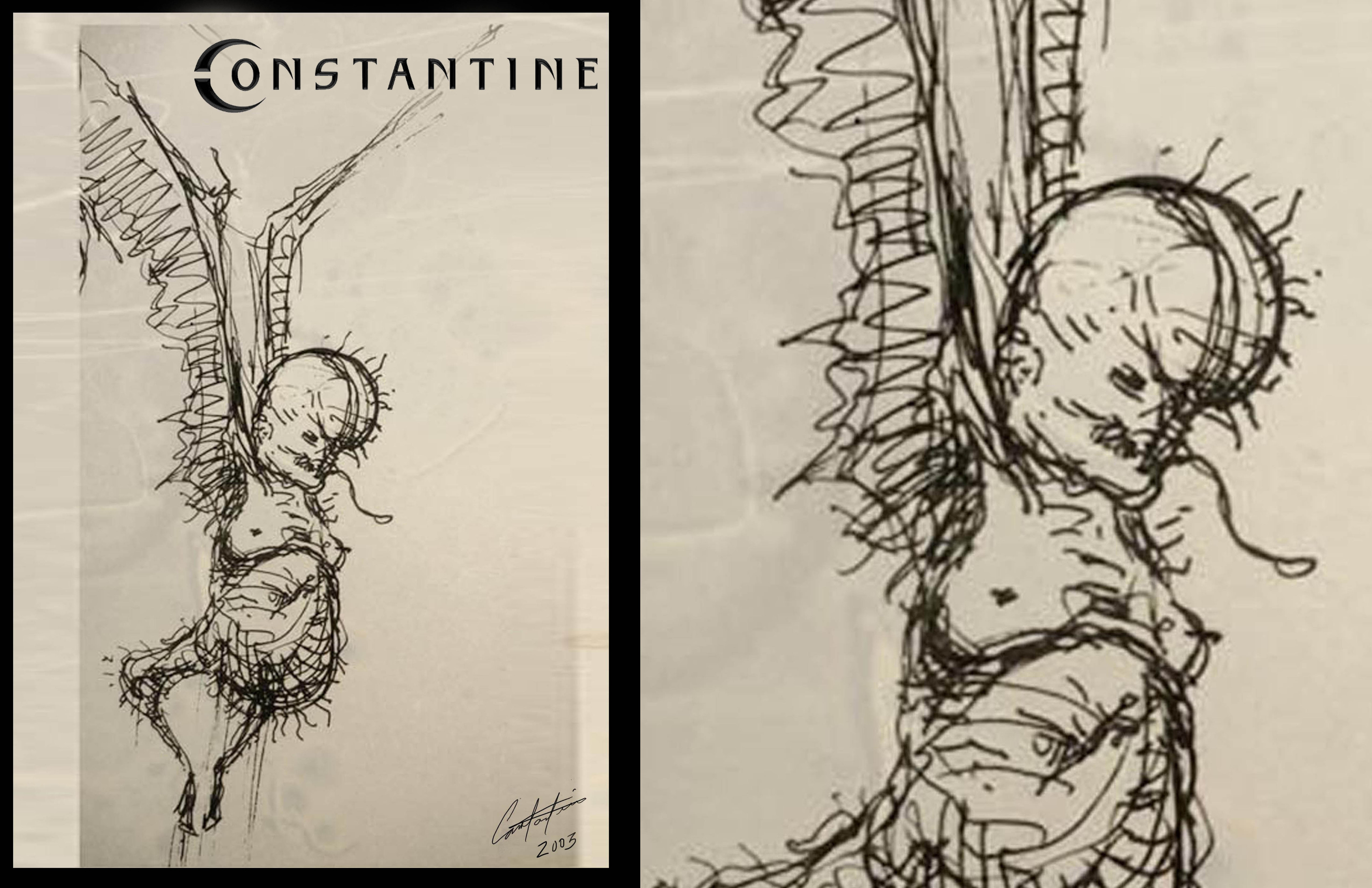 Constantine Sekeris - CONSTANTINE MOVIE 'early demon creature designs" 2003