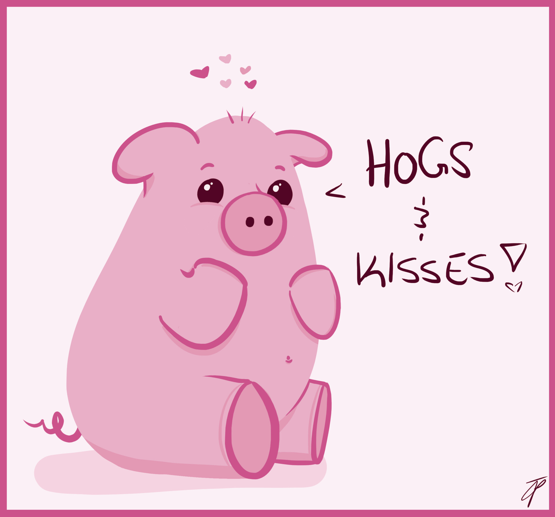 ArtStation - Hogs and Kisses!