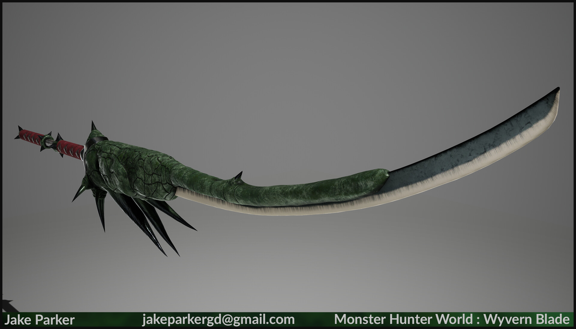 Jake Parker - Monster Hunter World : Wyvern Blade Fan Art